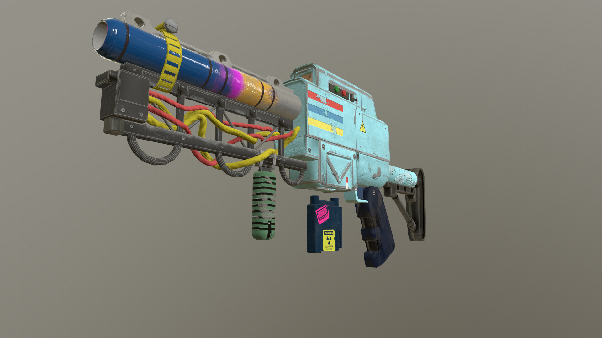 Ashley Edwards - Sci fi Laser Rifle