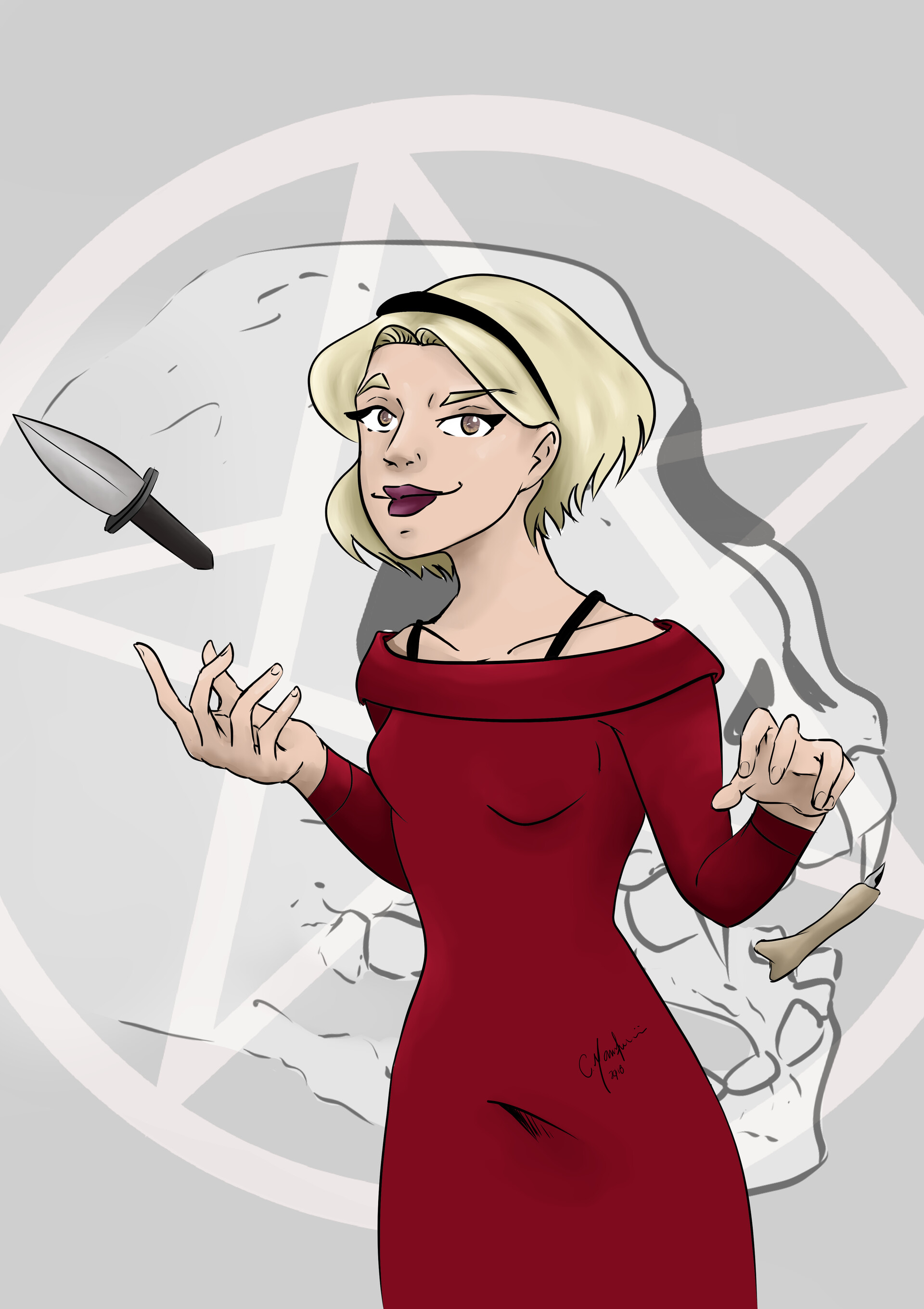 ArtStation - Sabrina - Chilling adventures of Sabrina