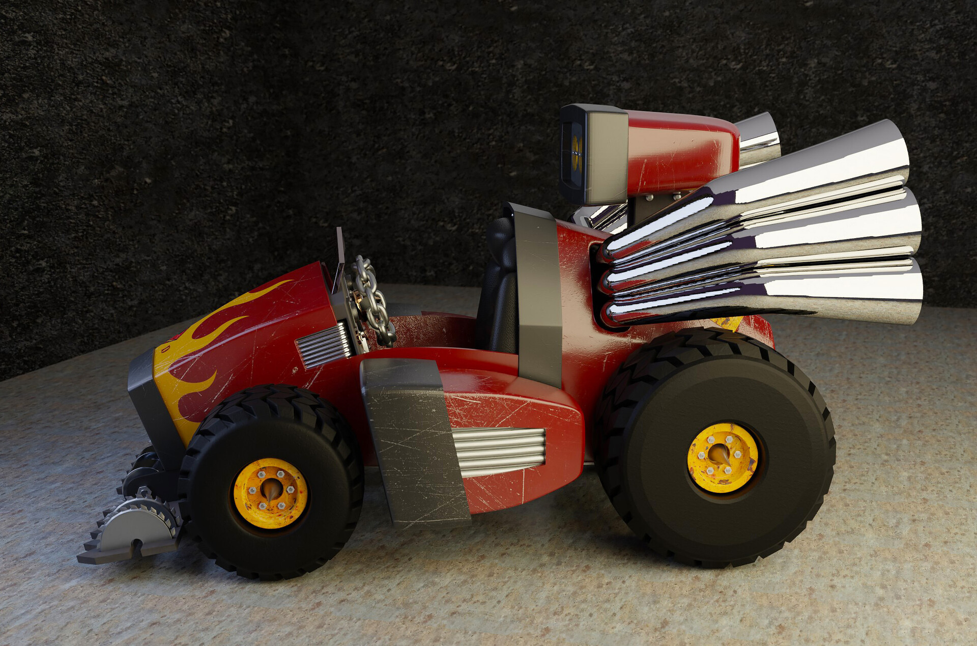 Jorge Corral - Speed Demon's racing car