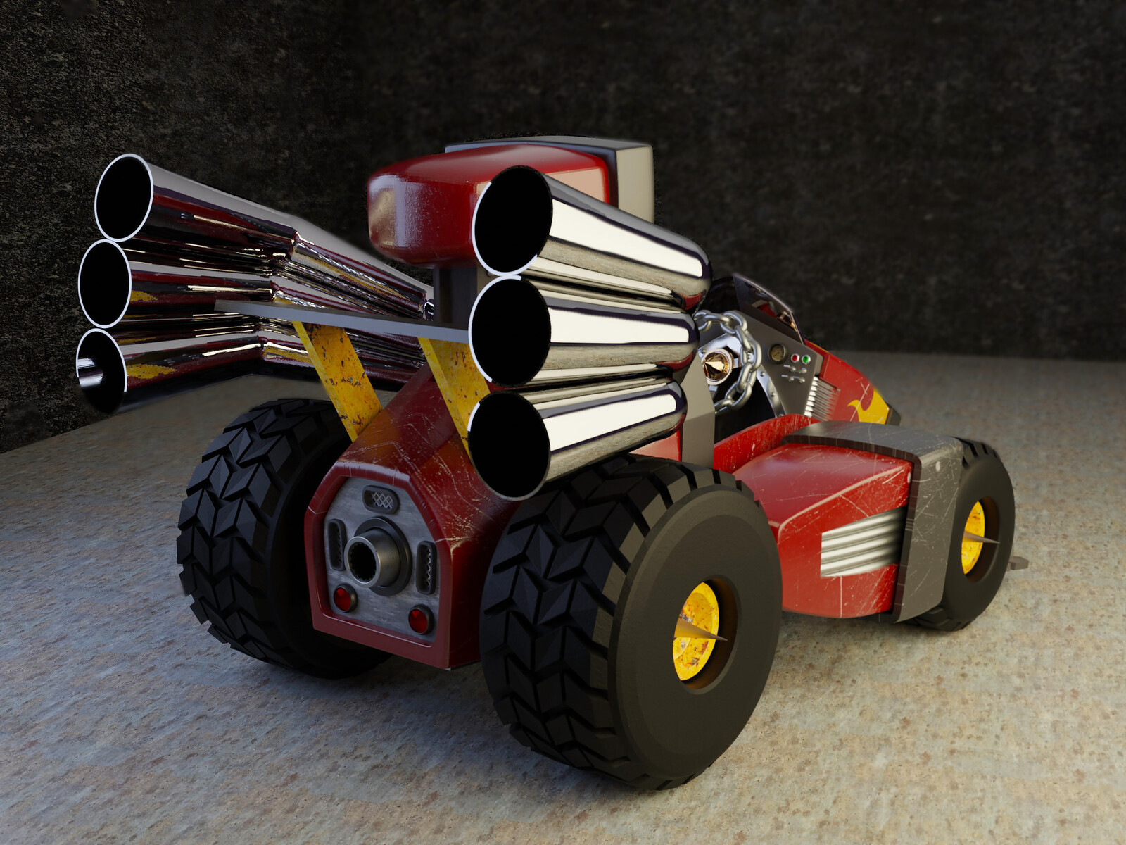 Jorge Corral - Speed Demon's racing car