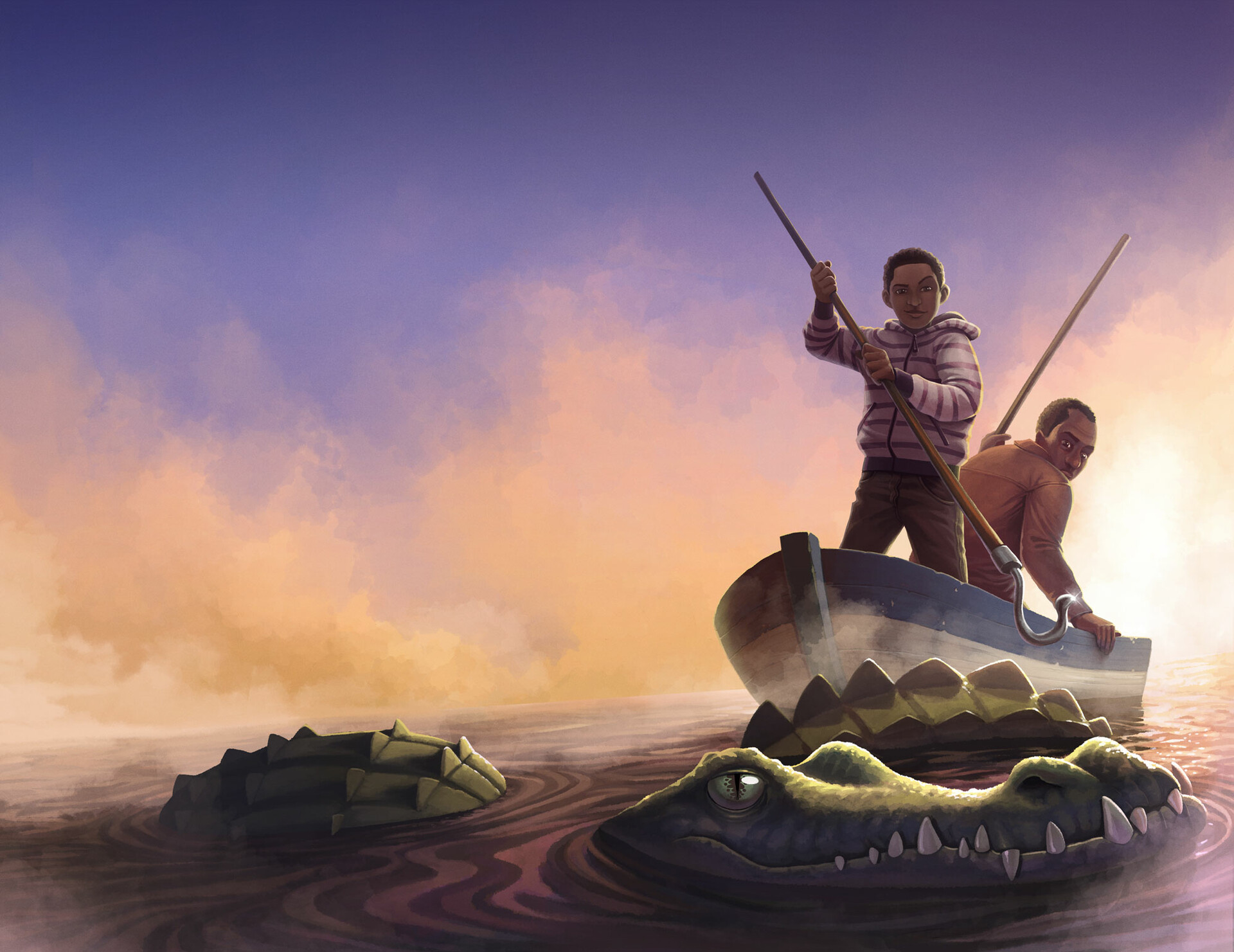 ArtStation - Boy Story - children's book