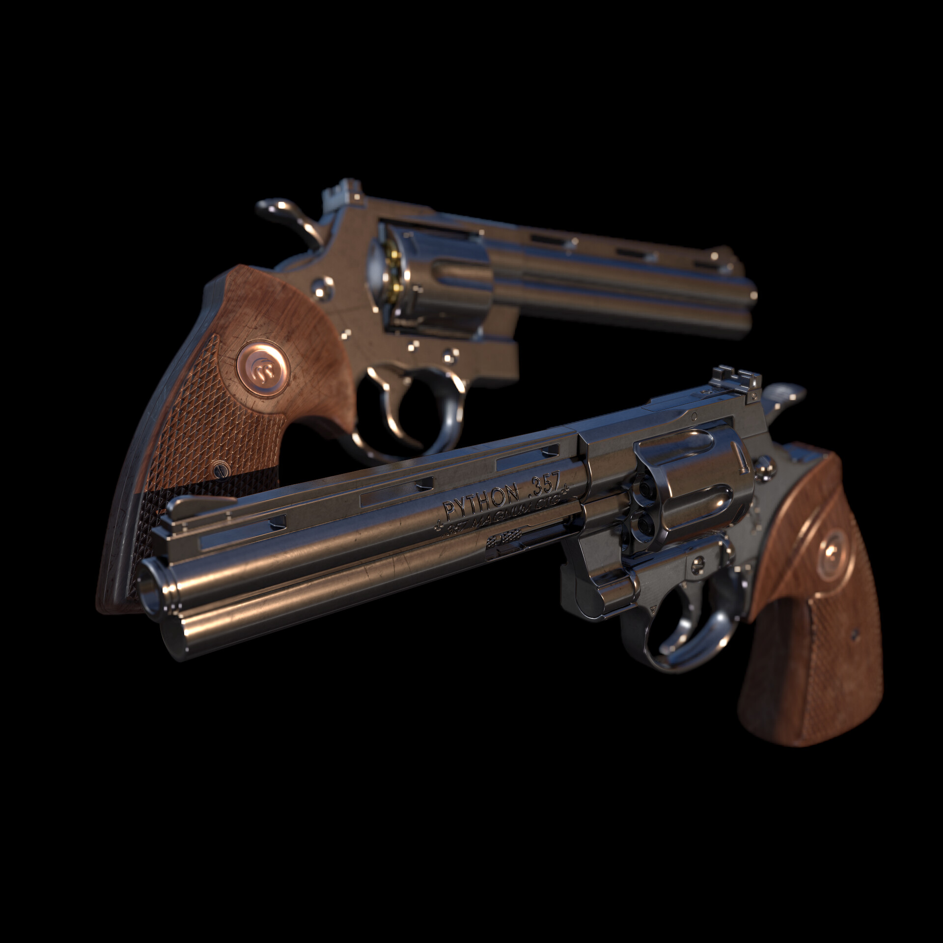 ArtStation - Python 357 - Game Asset