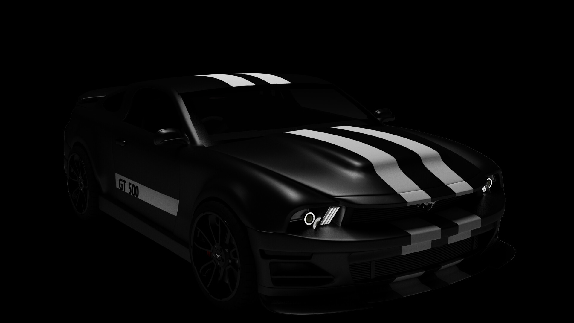 ArtStation - Ford Mustang Texturing