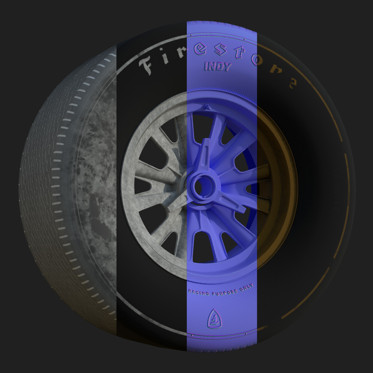 Vladimir Sitnik - Ford GT40 wheel