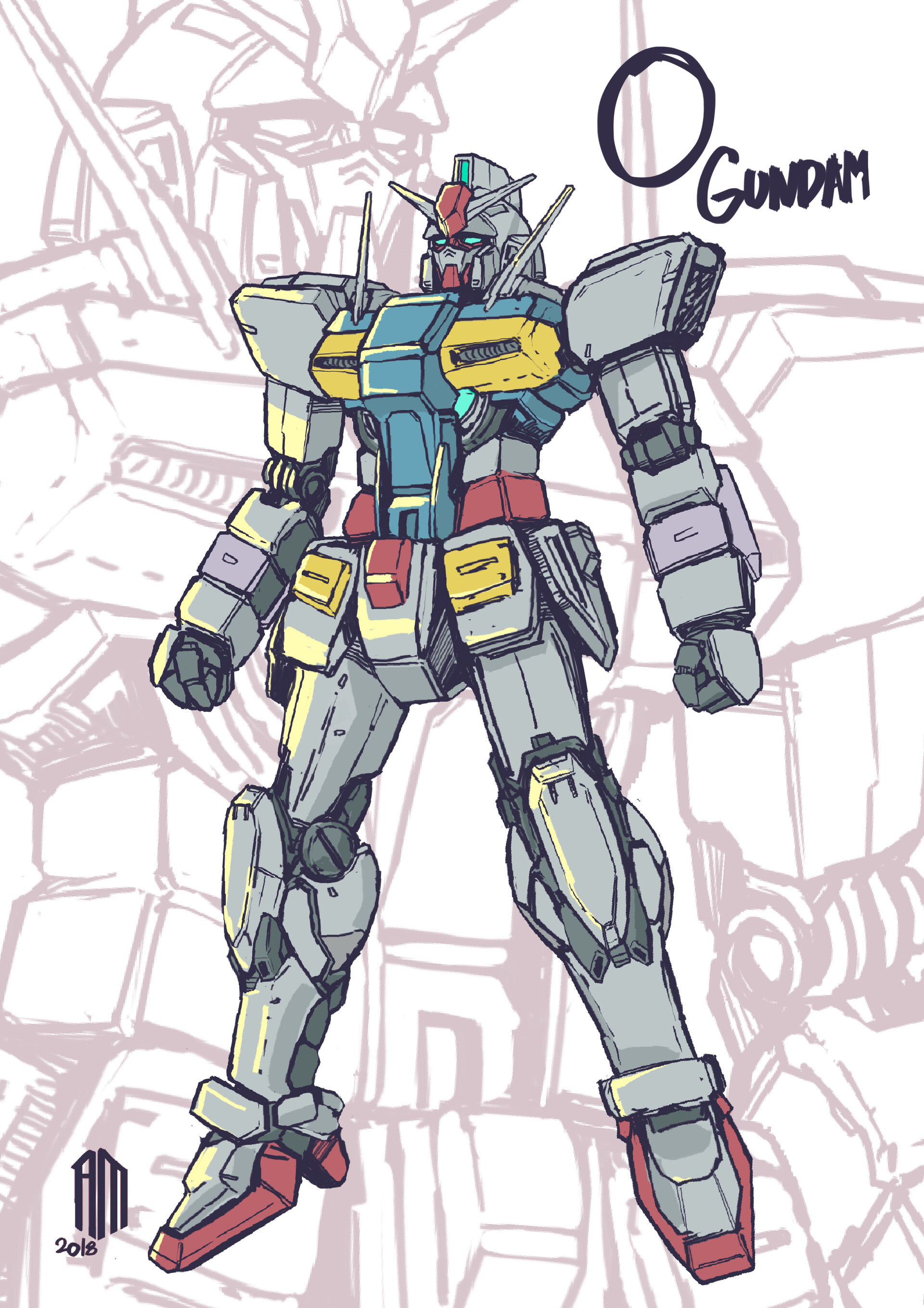 ArtStation - O Gundam