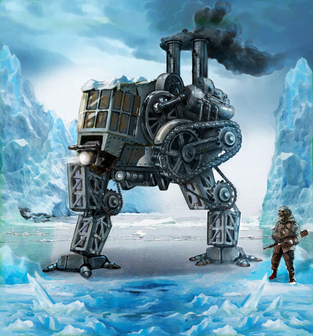 ArtStation - Steam walker