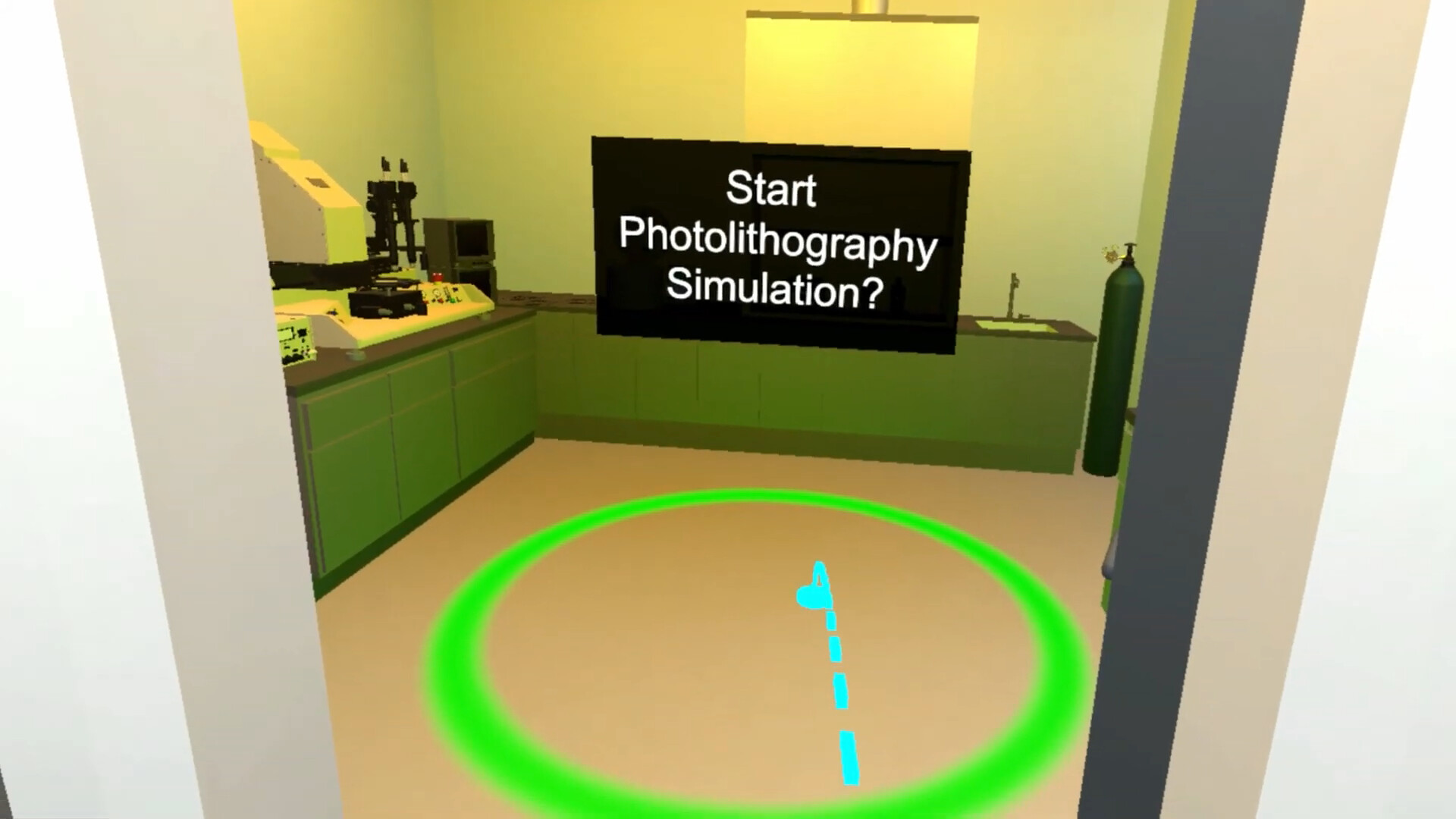 Cody Anderson - VR - Photolithography Simulation Prototype