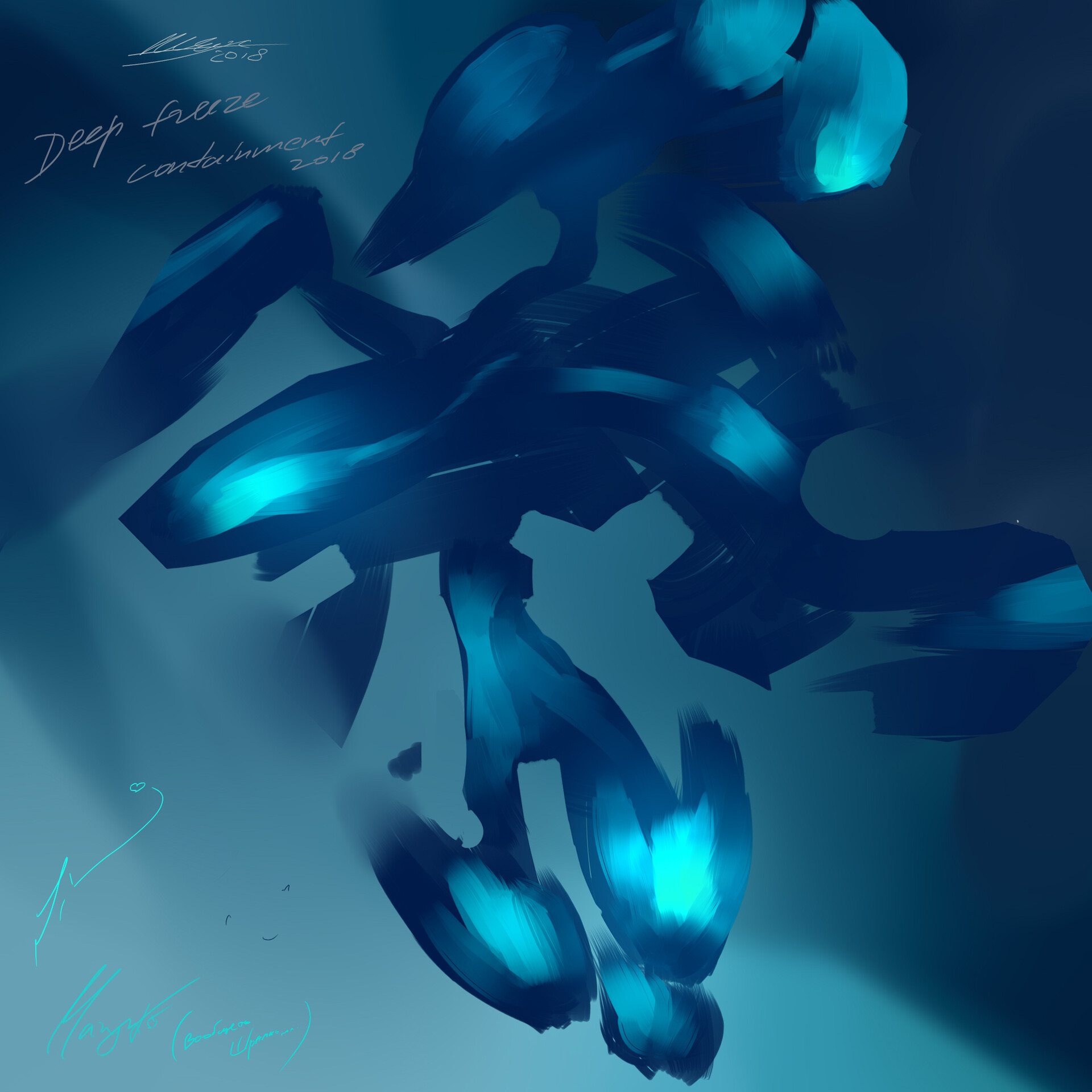 ArtStation - deep freeze containment