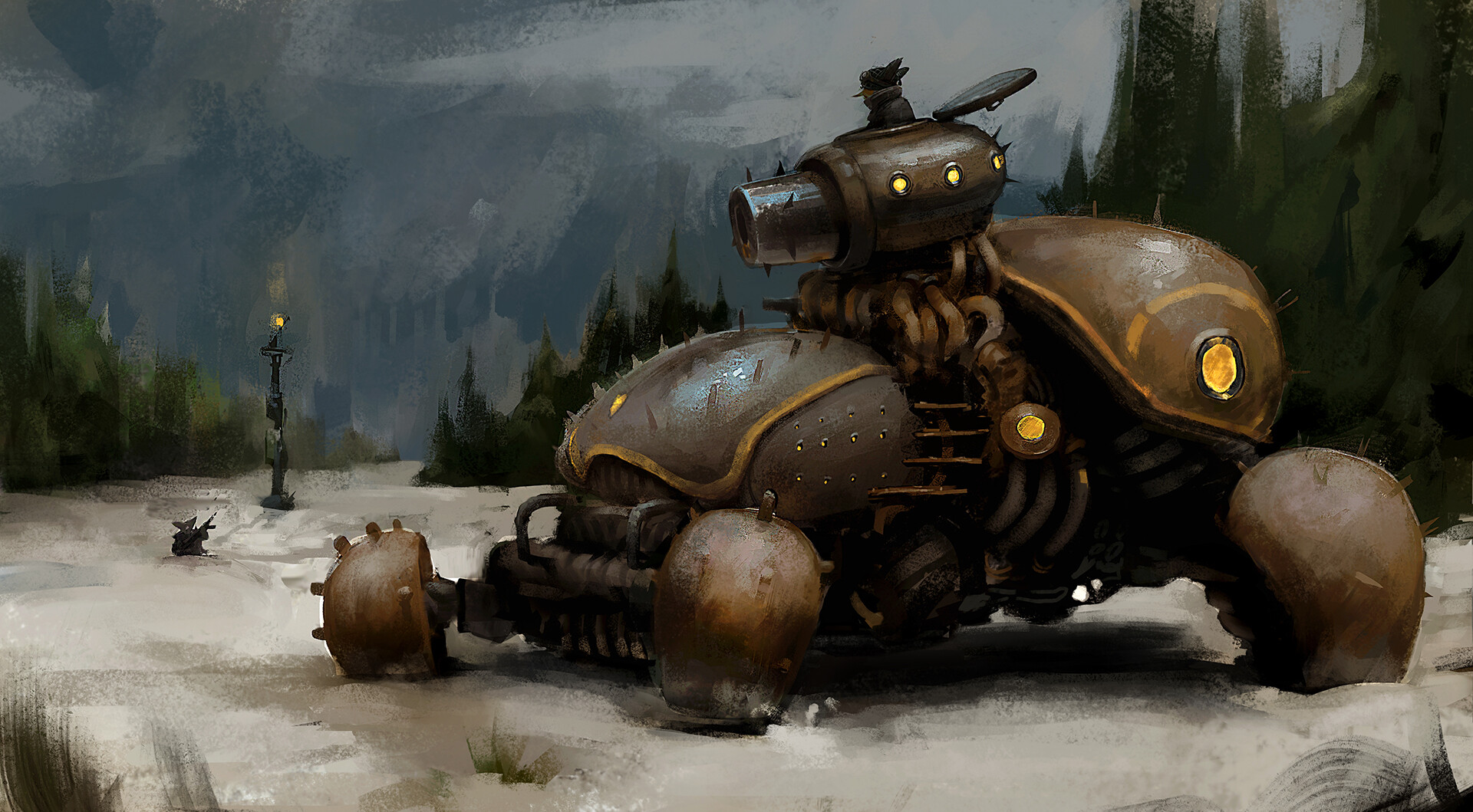 ArtStation - Spudder Tank