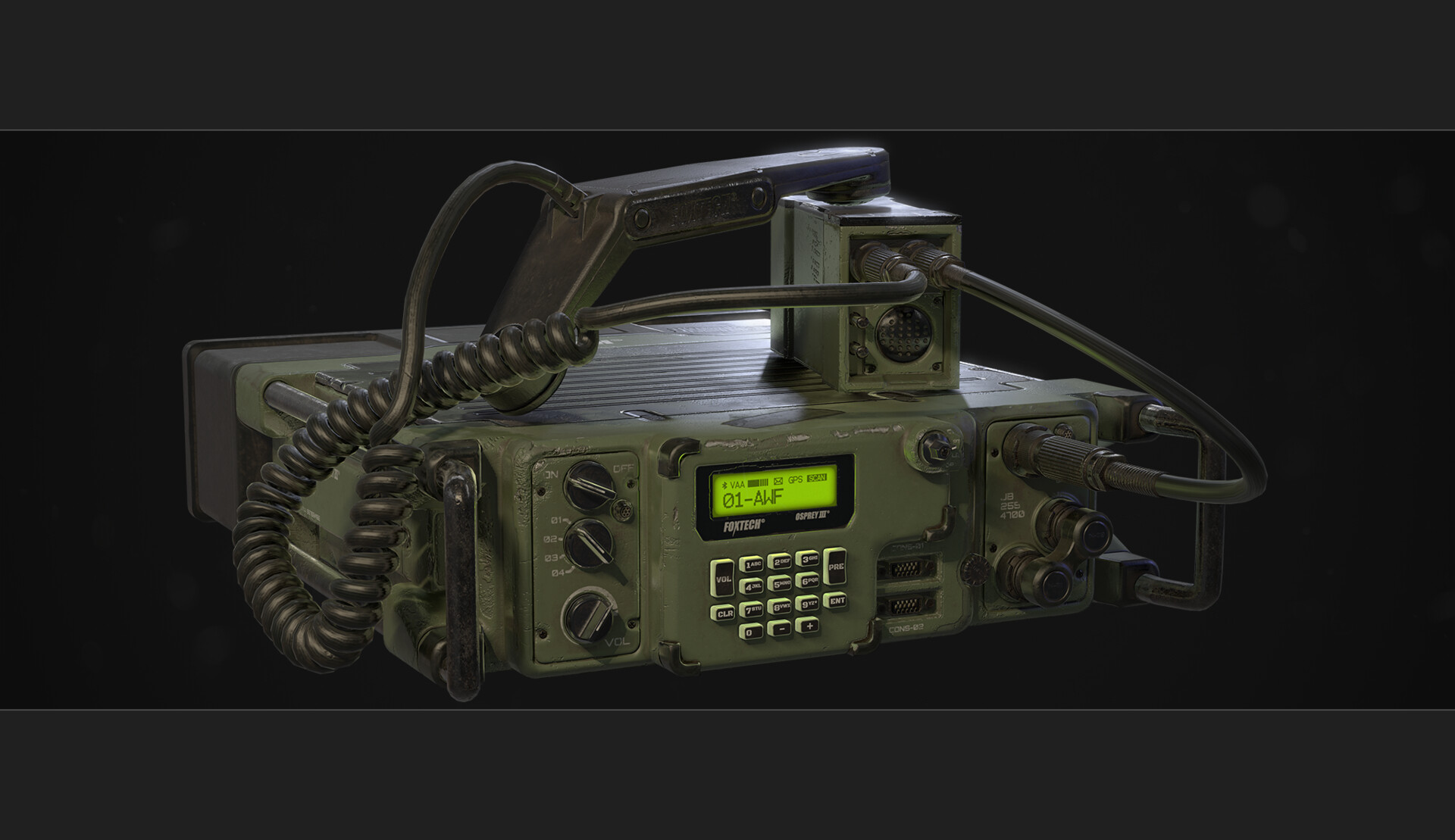 ArtStation - Military Radio