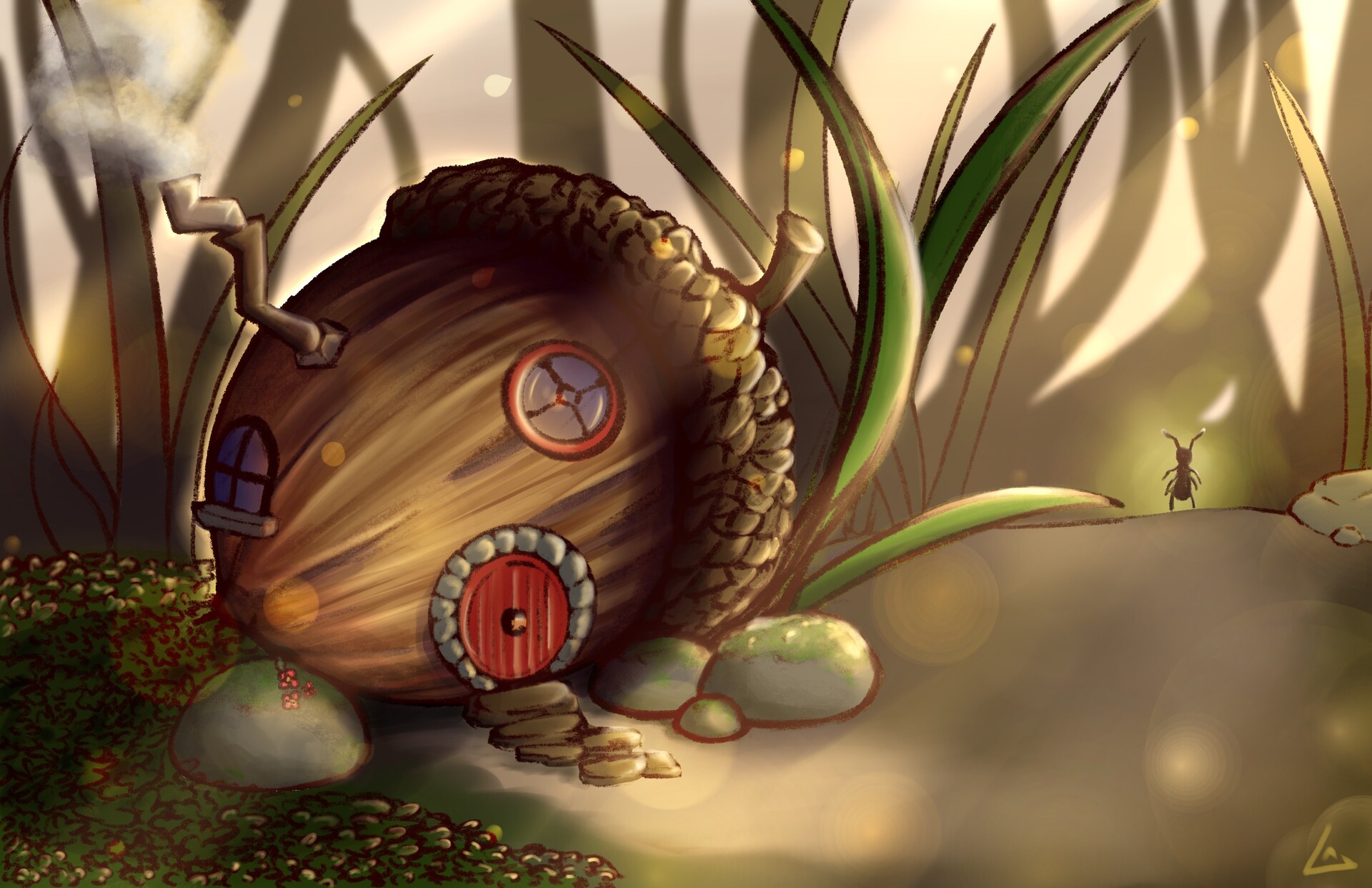 ArtStation - Acorn House