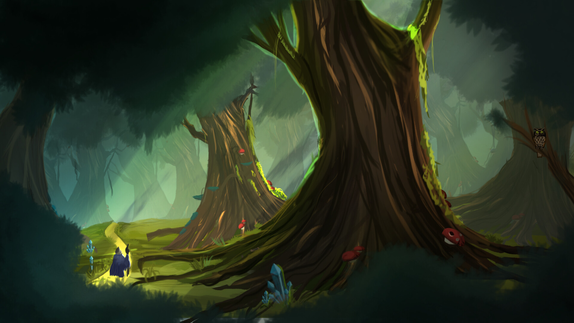 ArtStation - Magical Forest