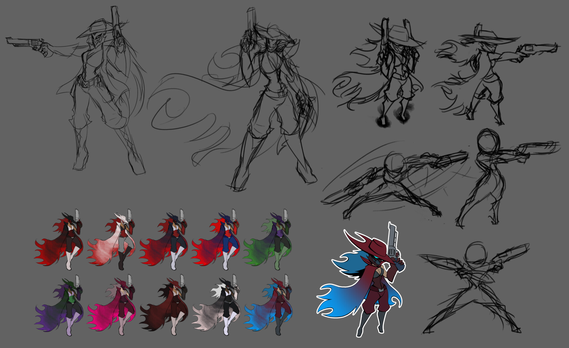 ArtStation - "Outlaw" Character Concepts