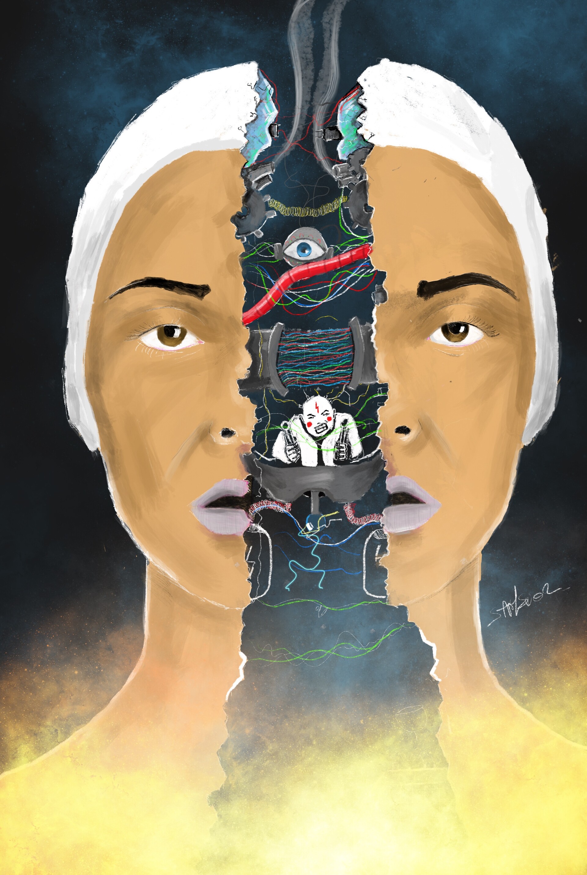 ArtStation - Splitting - 2019