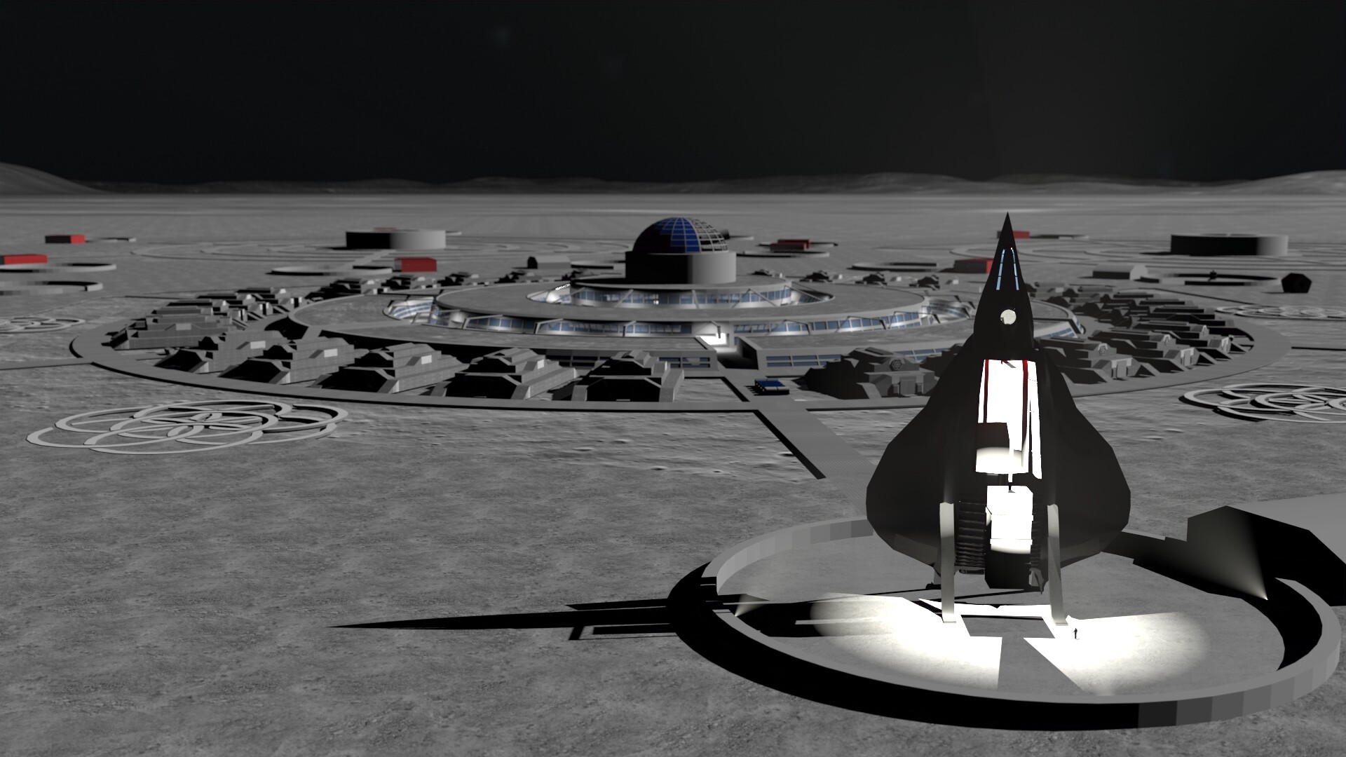 Darren James - United Nations Moon Hub (WIP)