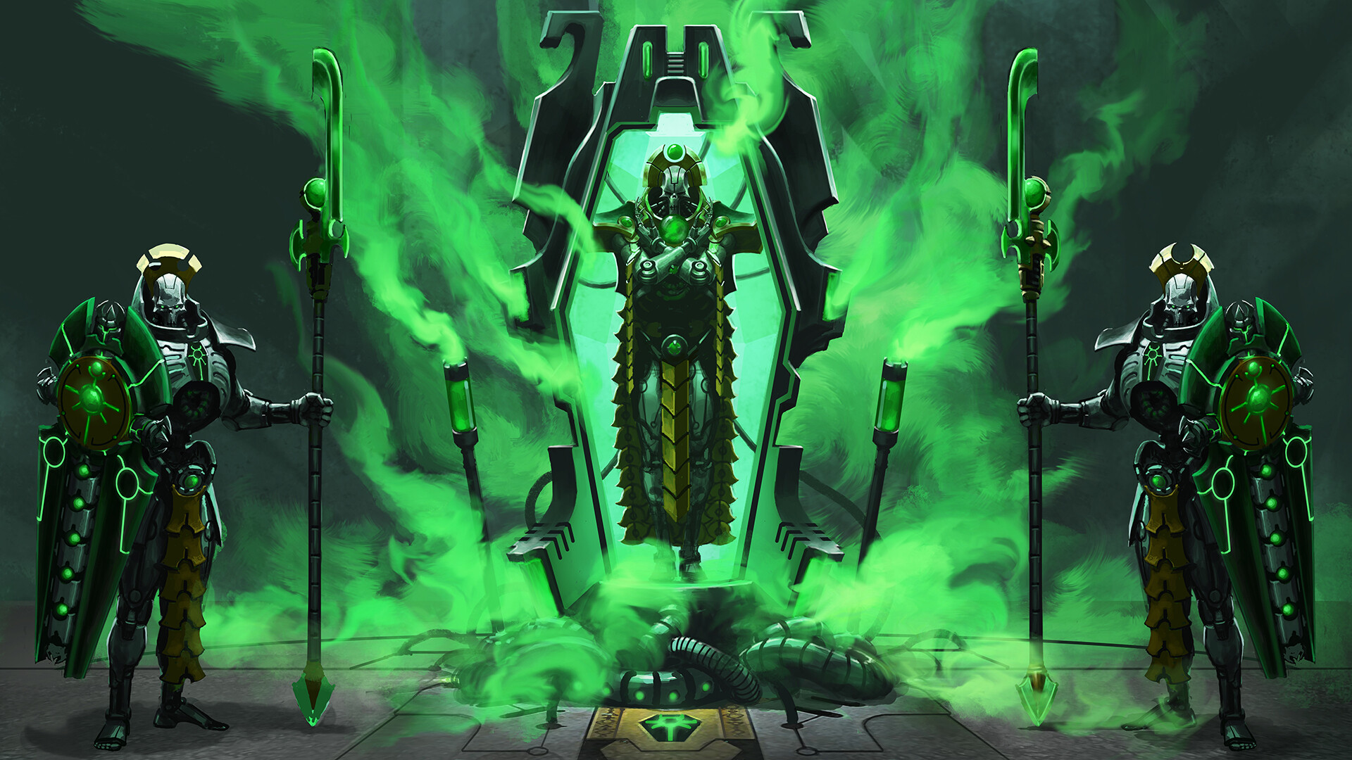 edouard boccard - Battlefleet gothic:Armada 2 Cinematics illustrations ...