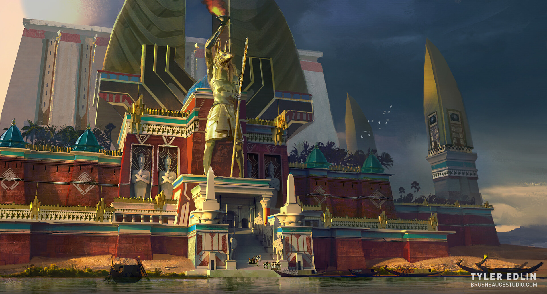 Brushsauce Studio - Egypt DEco