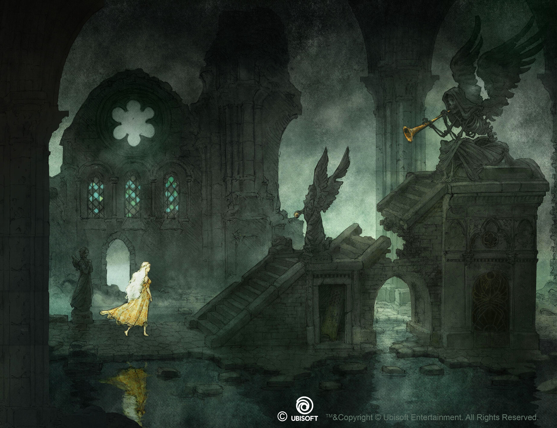 ArtStation - Early concept research boss map fantasy