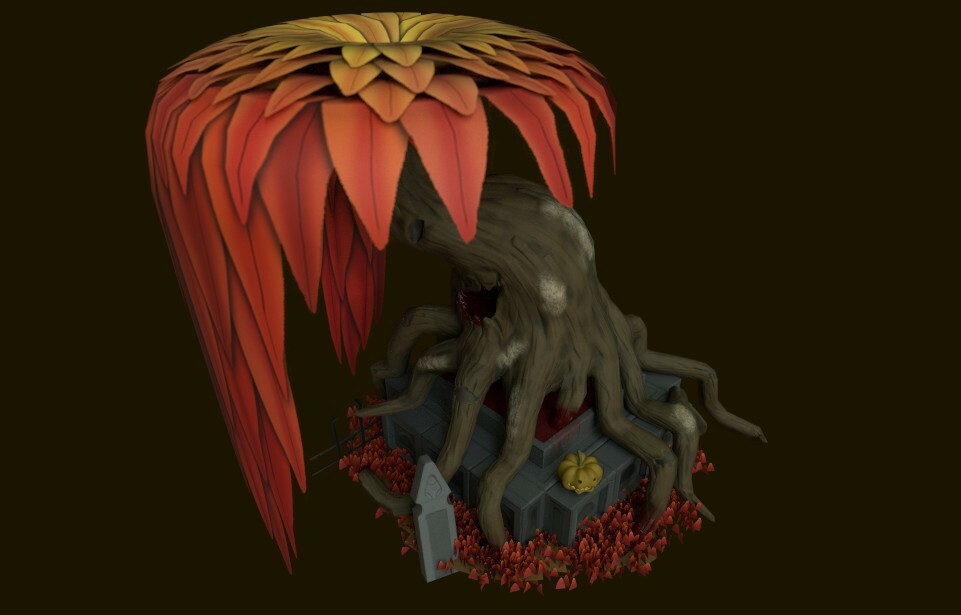 Ian Aponte - Creepy Willow Tree