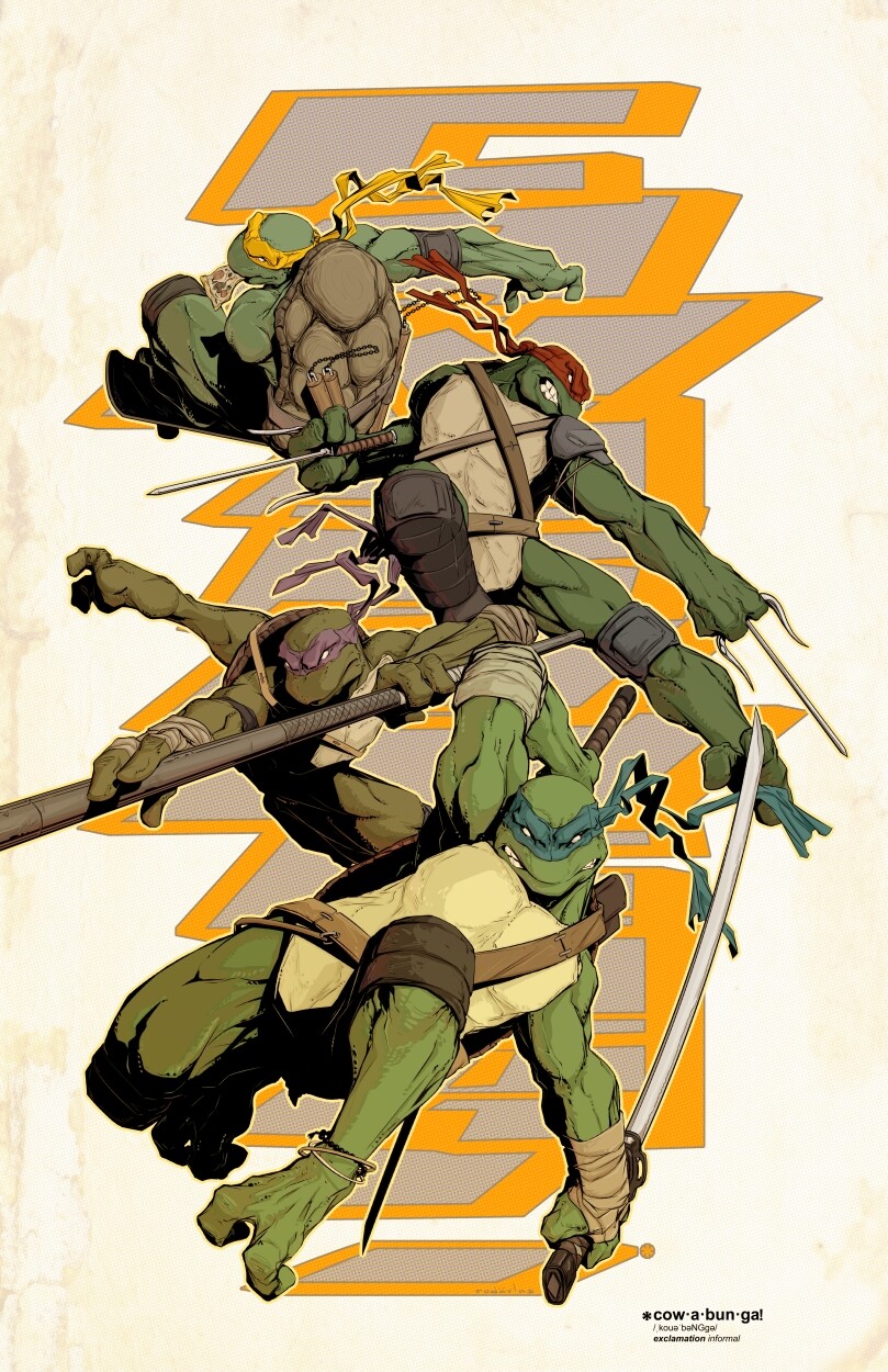 ArtStation - Teenage Mutant Ninja Turtles