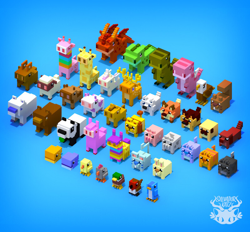 Maureen Lukito Alkkiomäki - Animal - Voxel