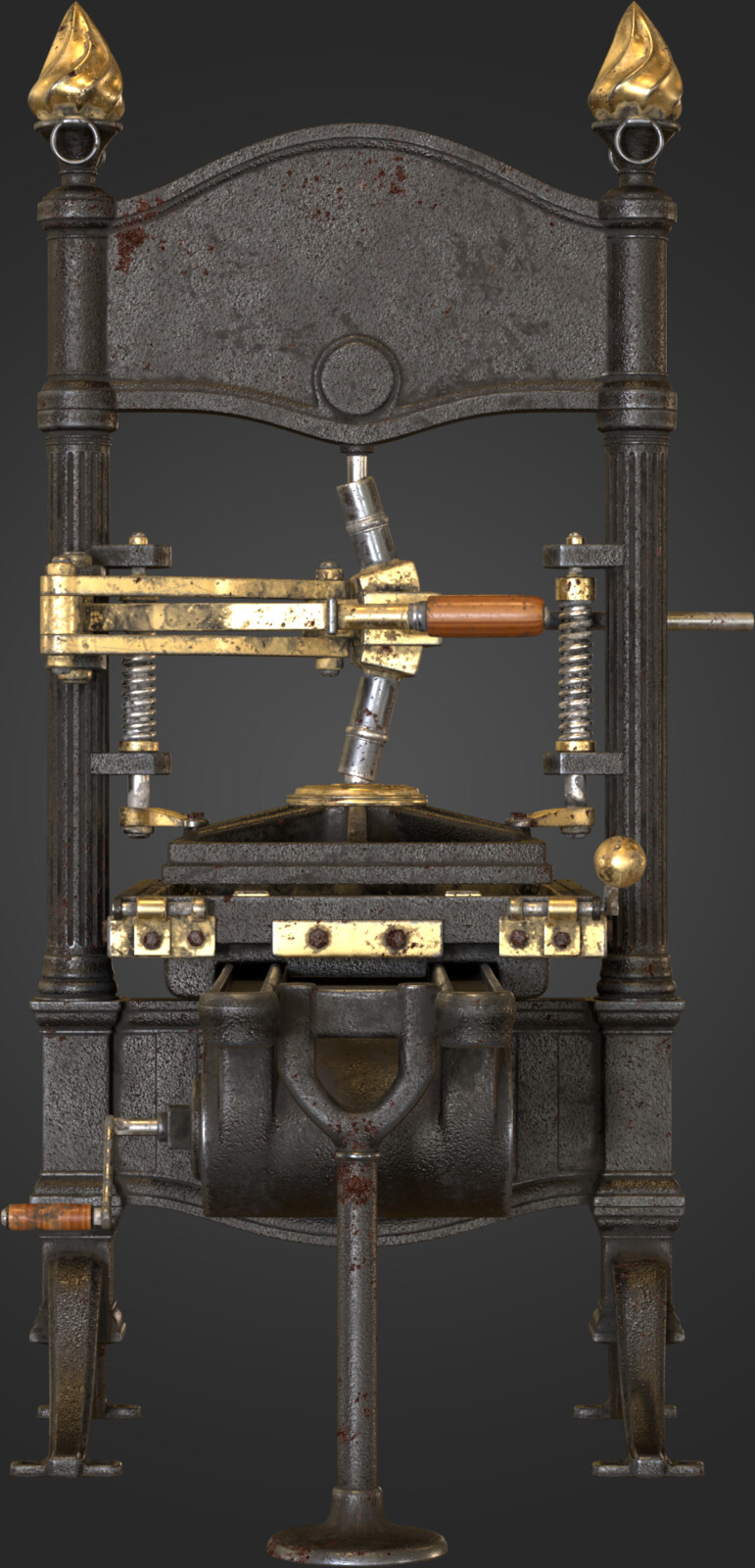 Gilberto Tomas Ibañez Elizondo - Old Printer Machine