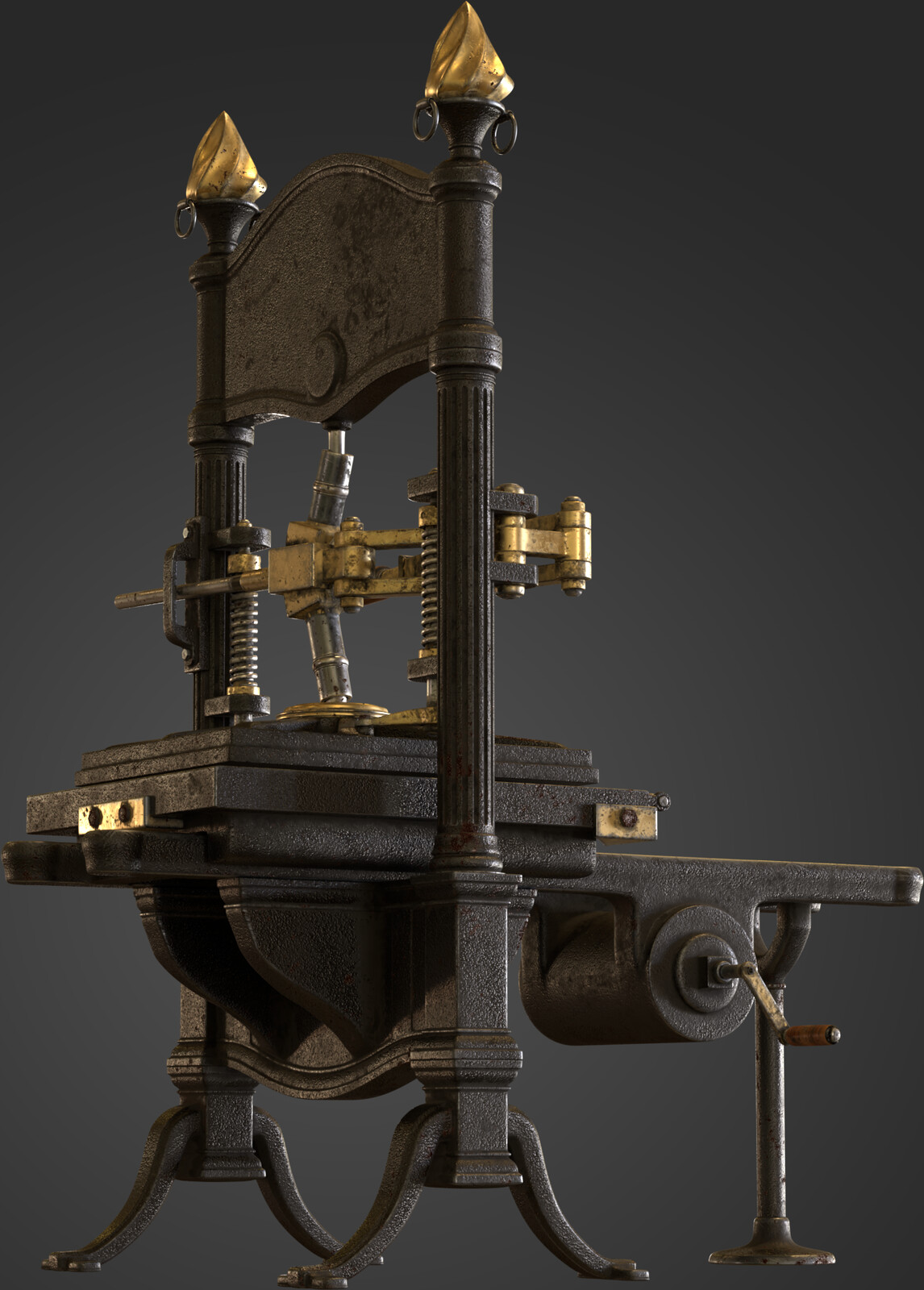 Gilberto Tomas Ibañez Elizondo - Old Printer Machine