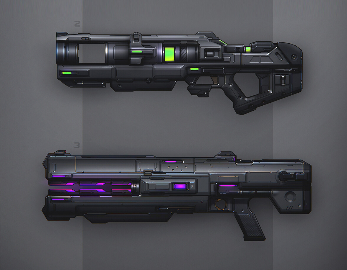 Roman Polyakov - Weapon concepts