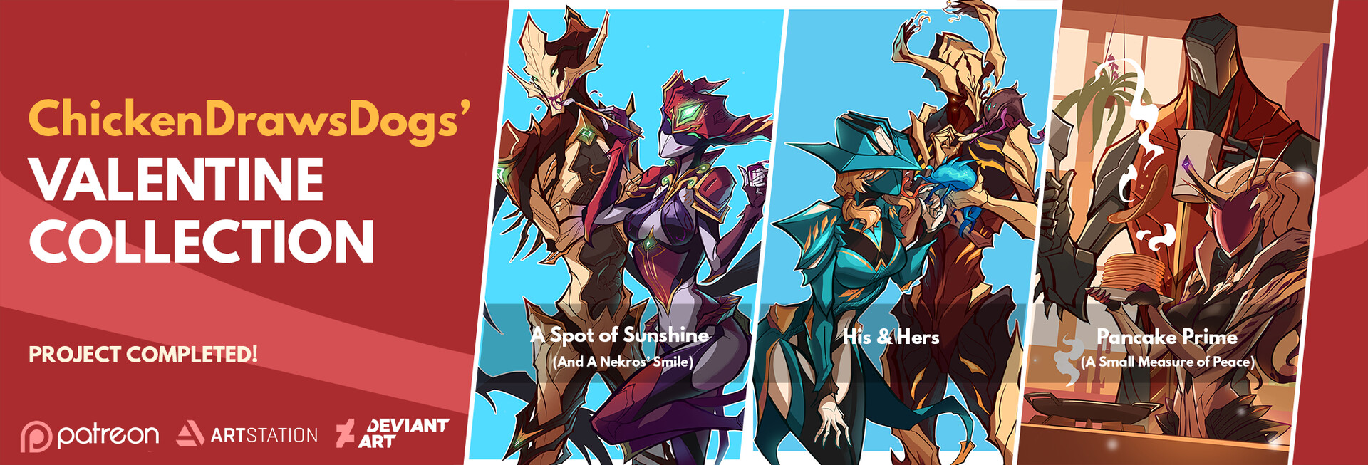 ArtStation - ChickenDrawsDogs' Valentine 2019 Previews