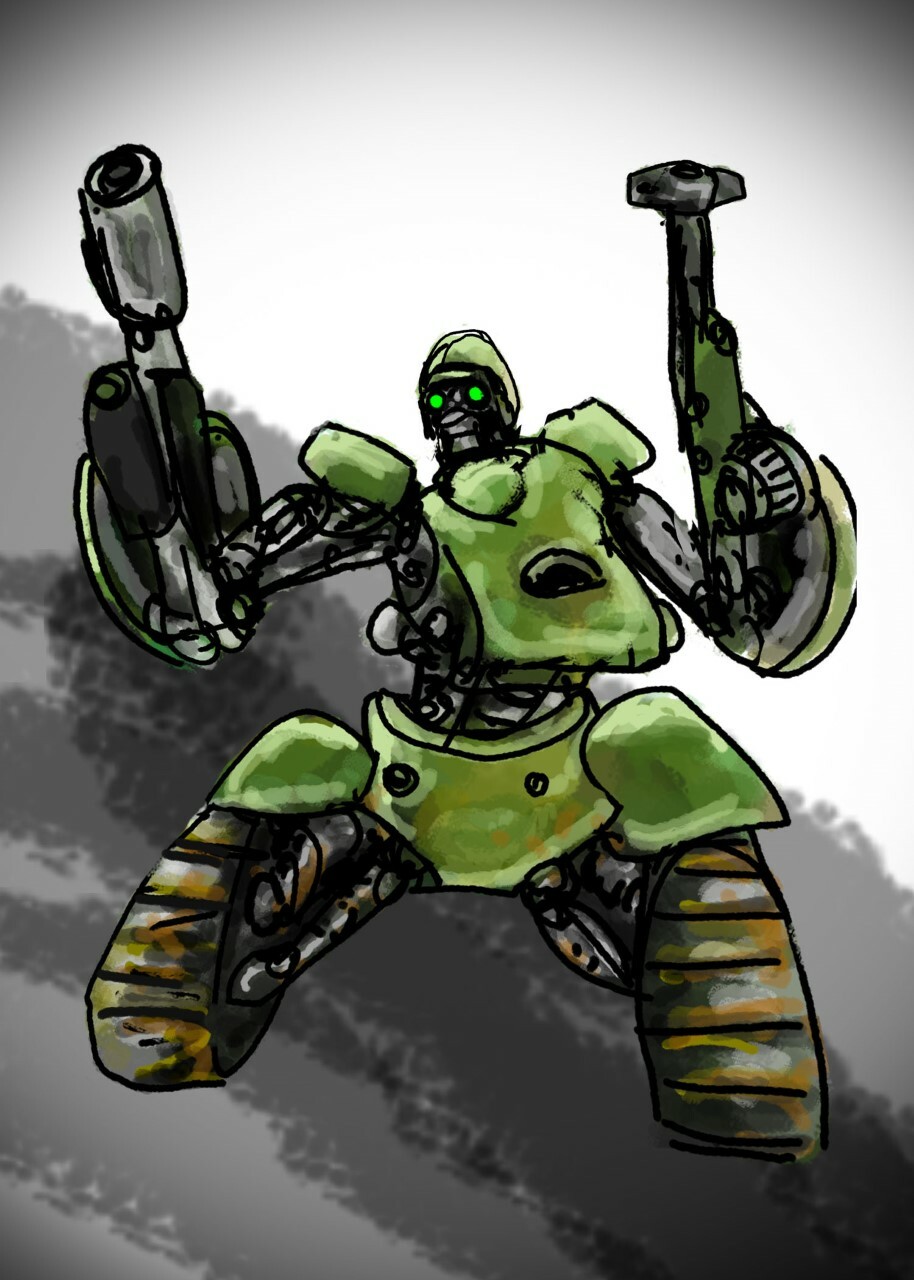 ArtStation - Heavy bot