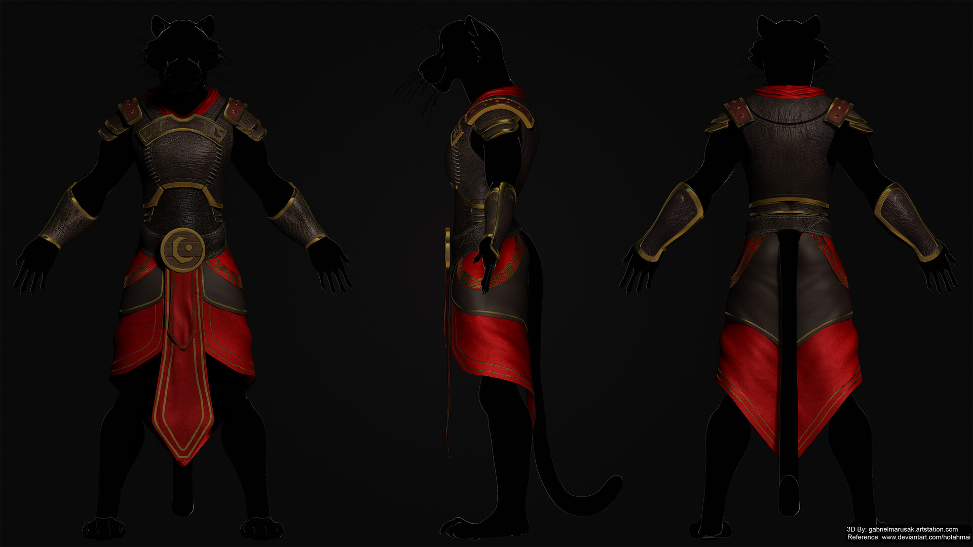 ArtStation - Khajiit Armor