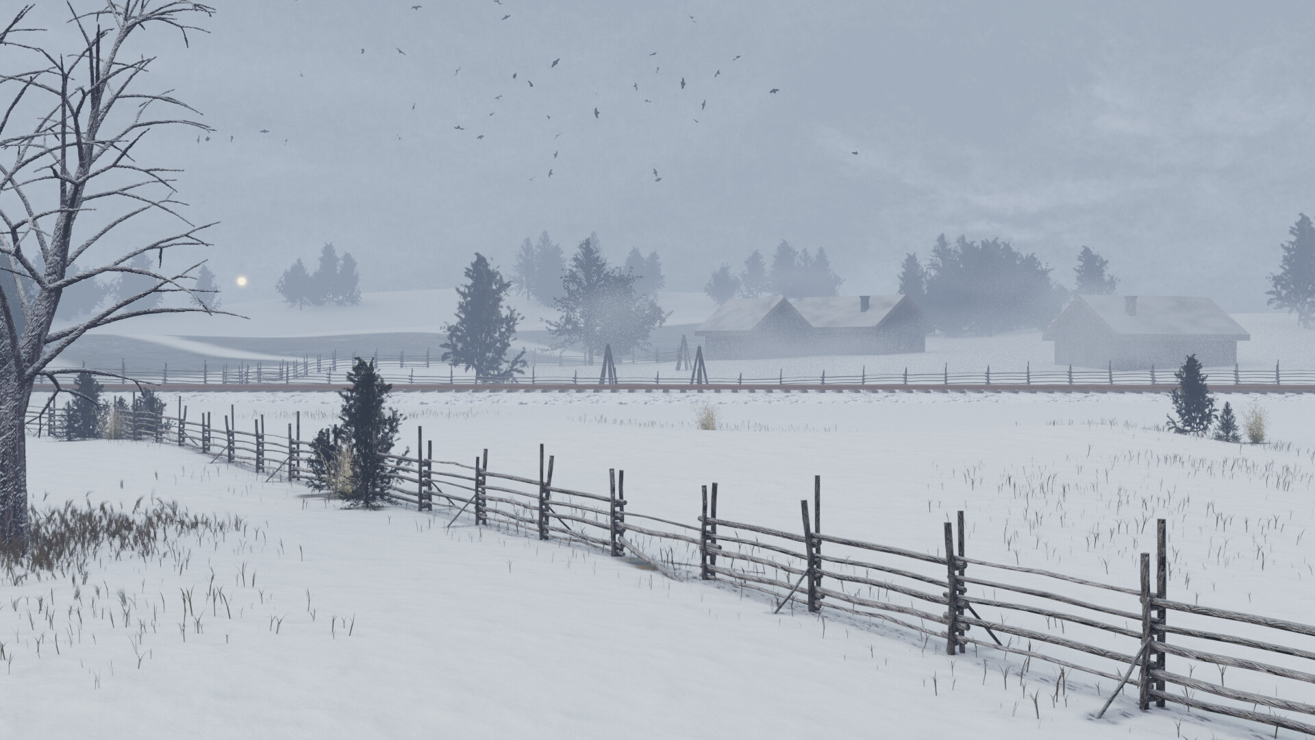 ArtStation - Snow scenery