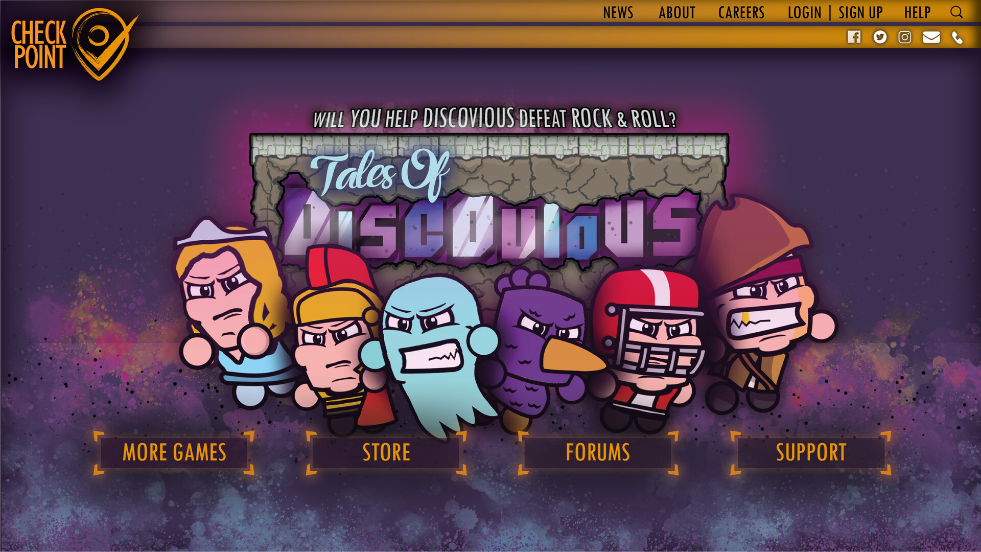 Robert Jones - Checkpoint Games Studios - Graphic Design