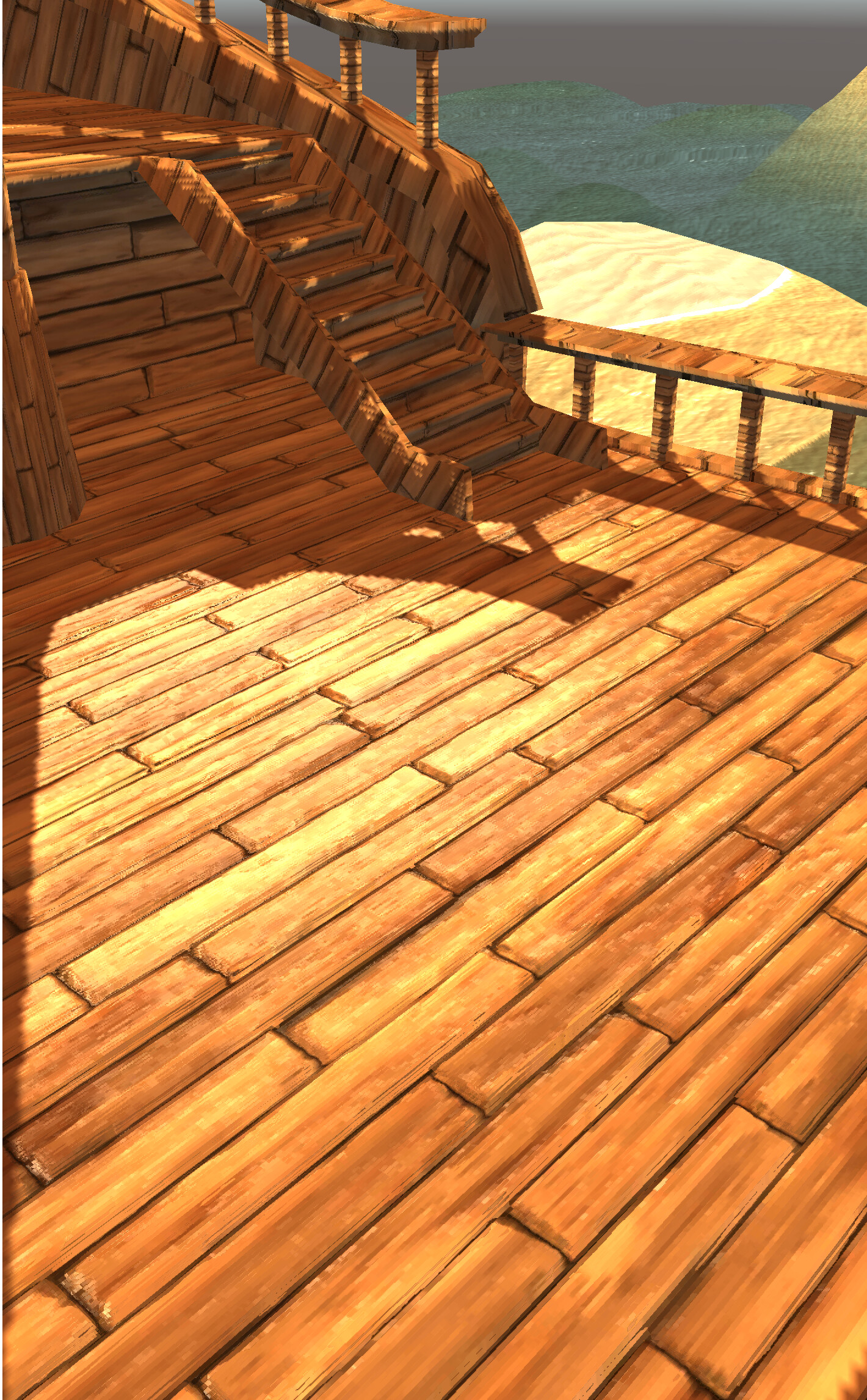 ArtStation - Mobile shader ship and water