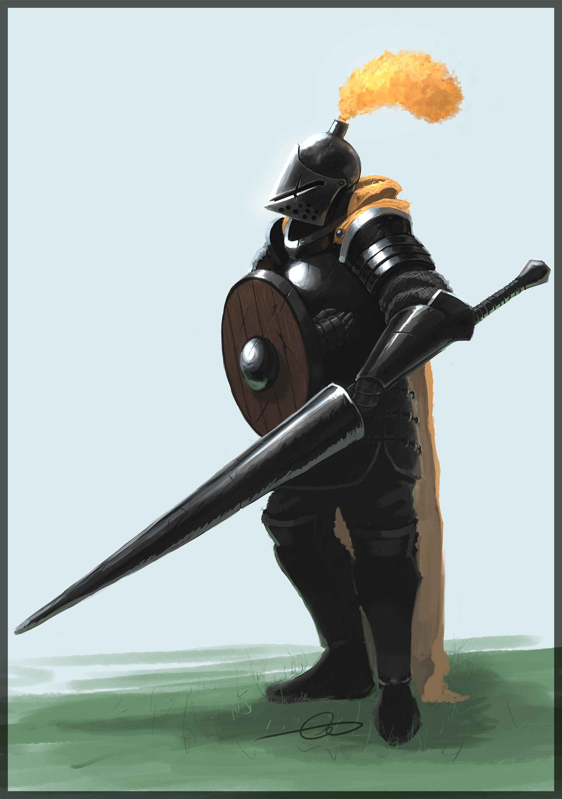 ArtStation - Knight - Lance