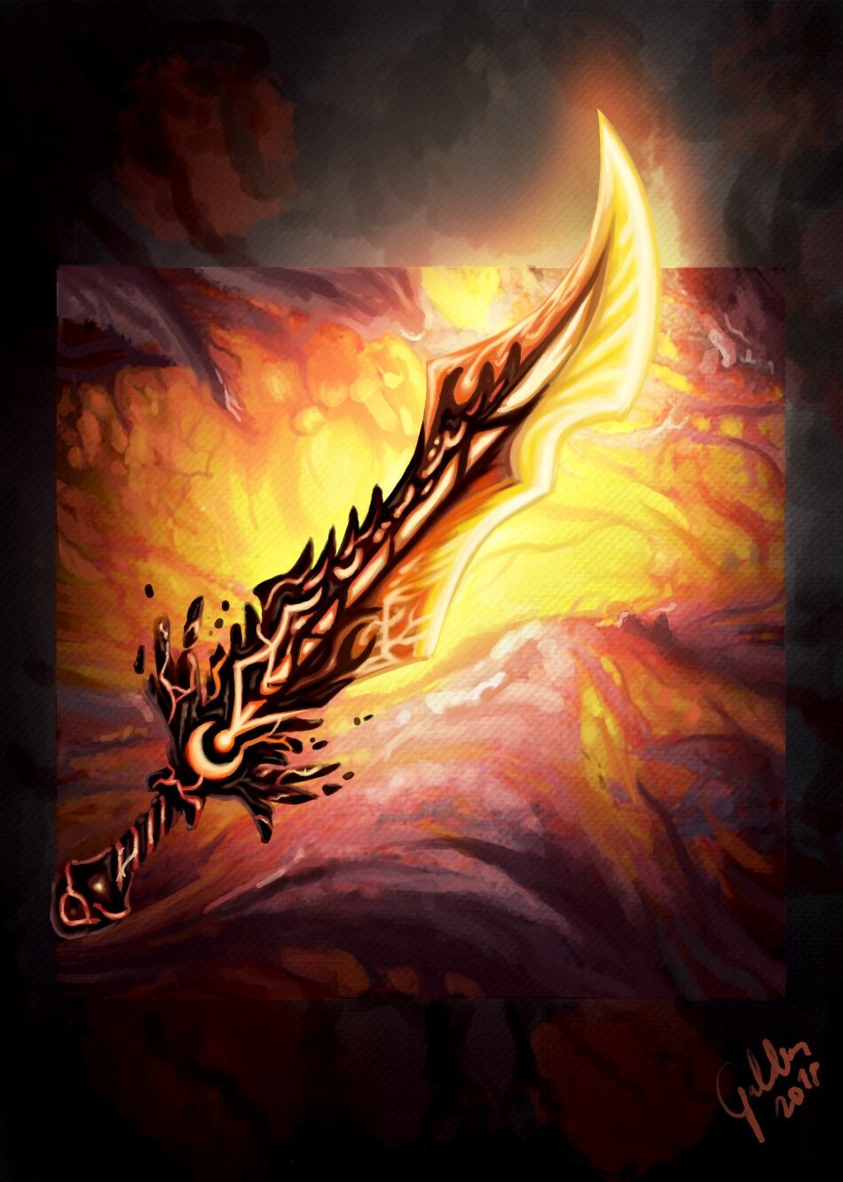 Fire Fantasy Weapons