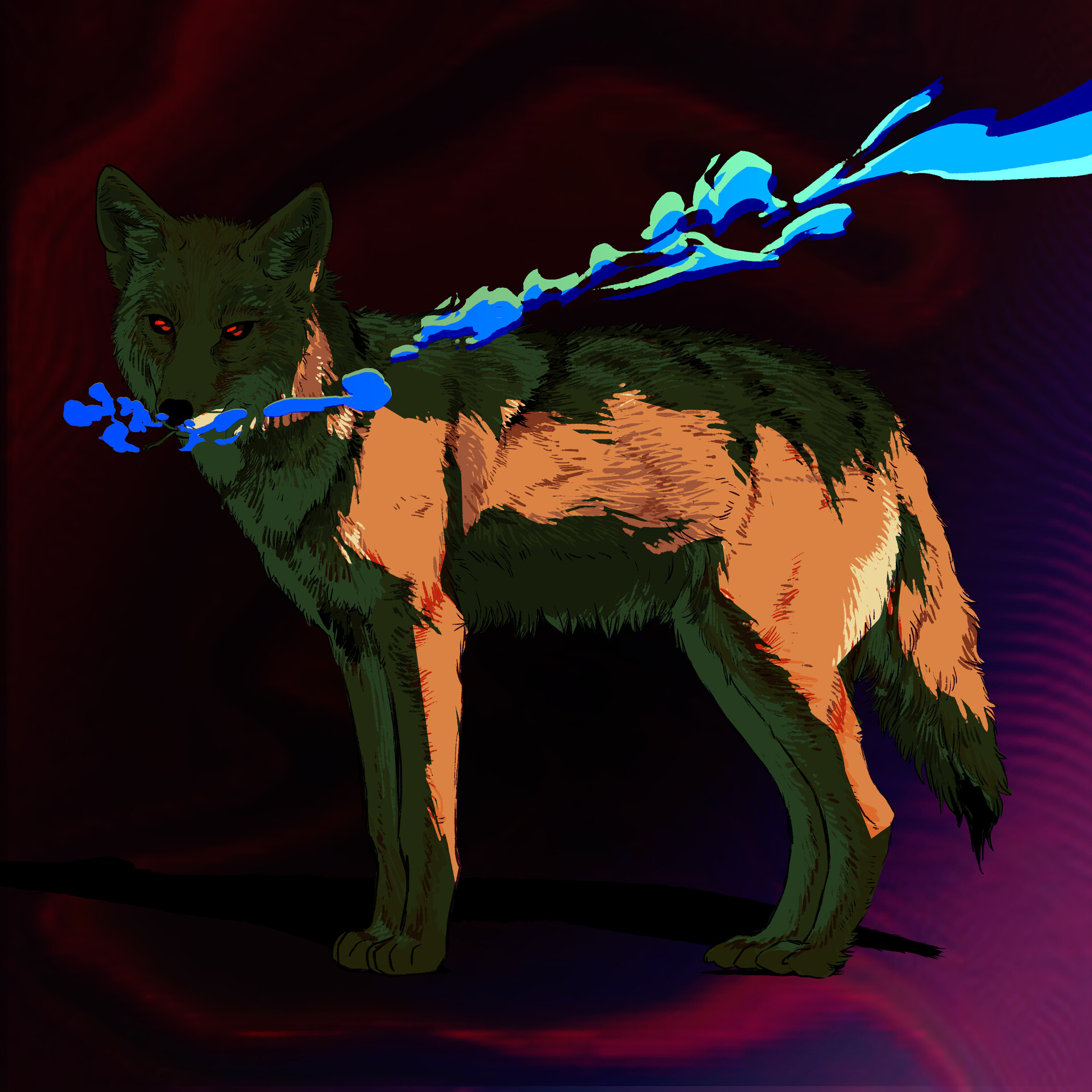 ArtStation - Cover Art Coyote