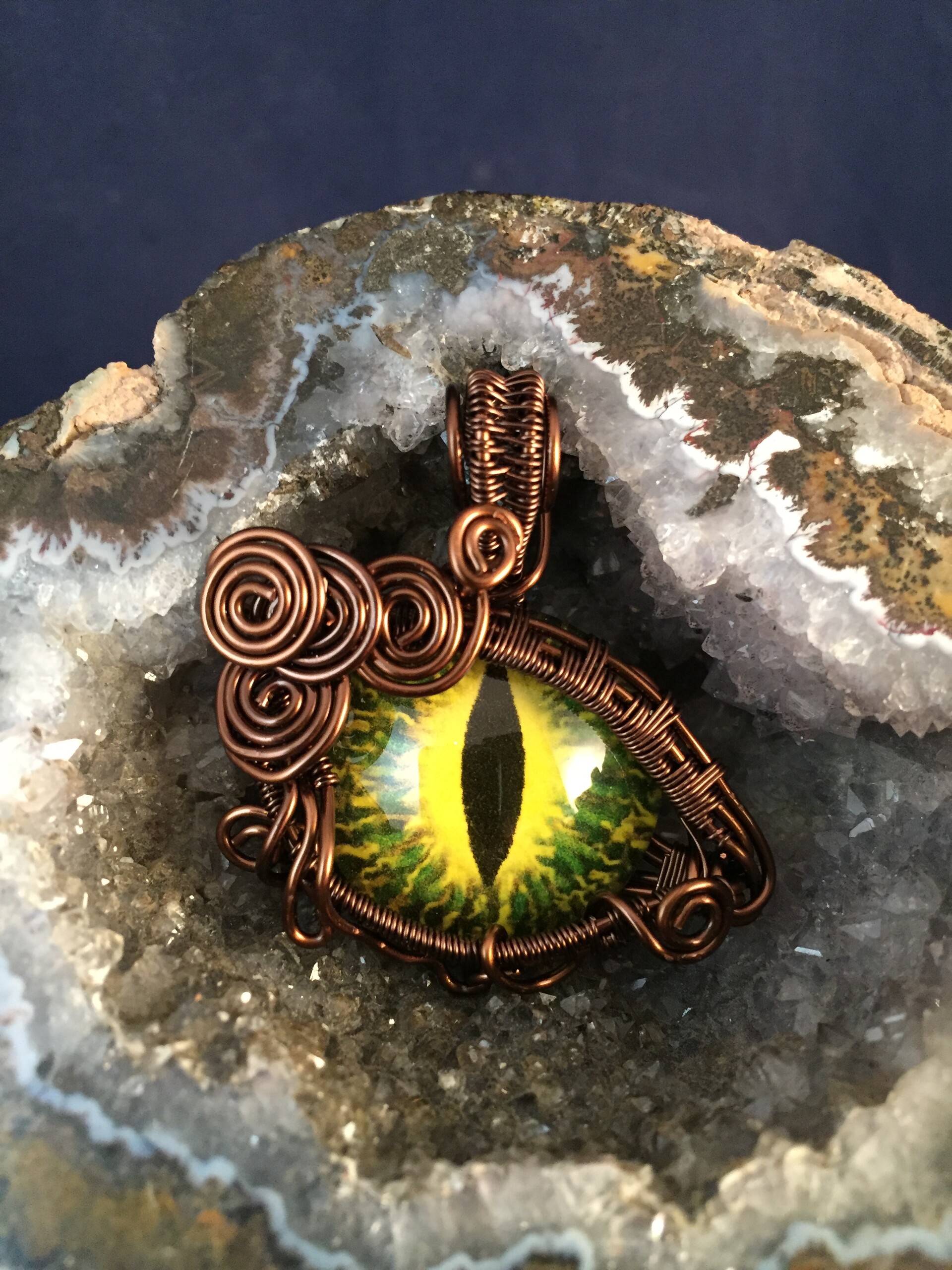 ArtStation - Dragon eye pendant
