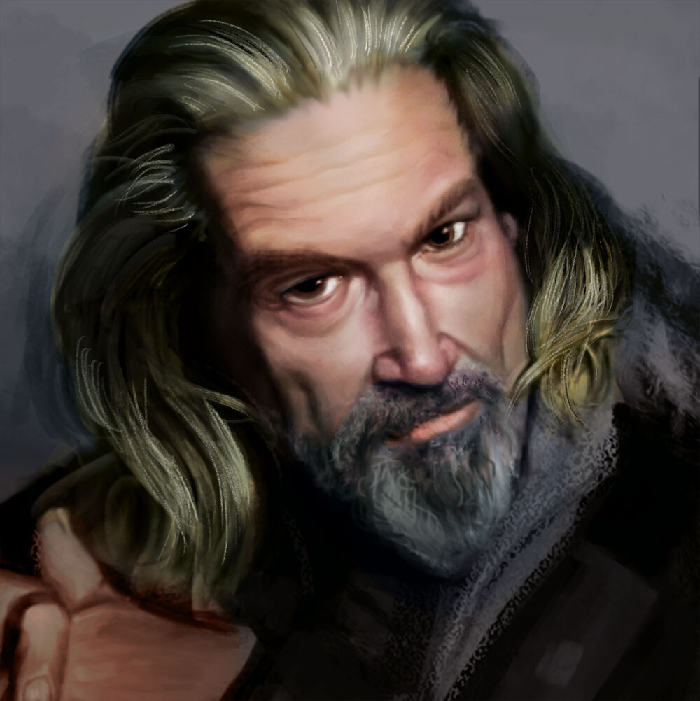 ArtStation - Old man portrait