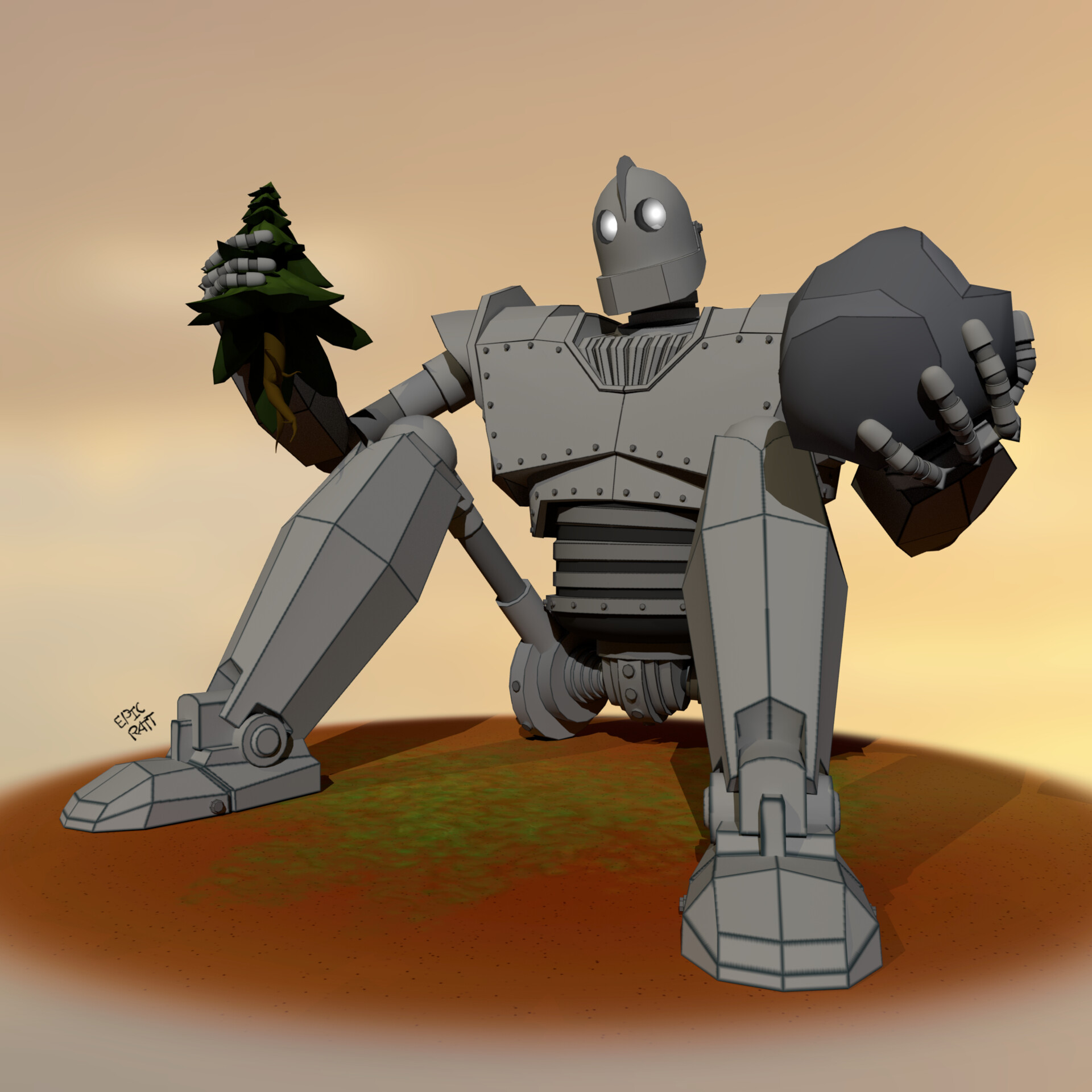 ArtStation - Iron Giant