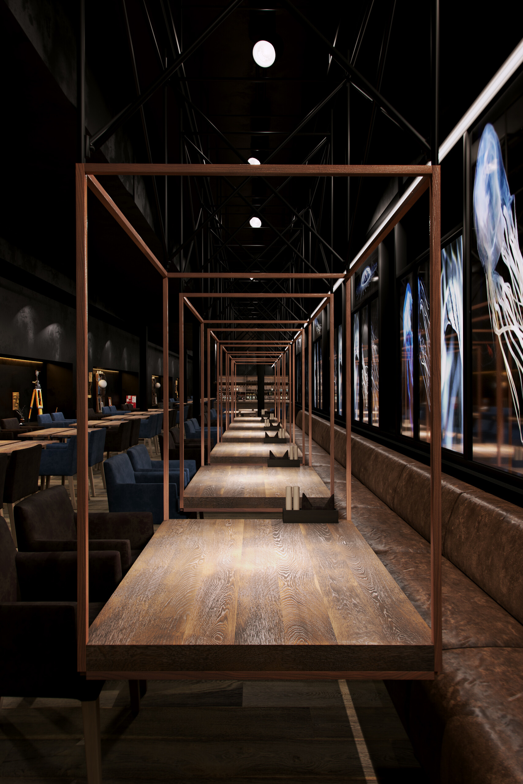 ArtStation - Underground Restaurant