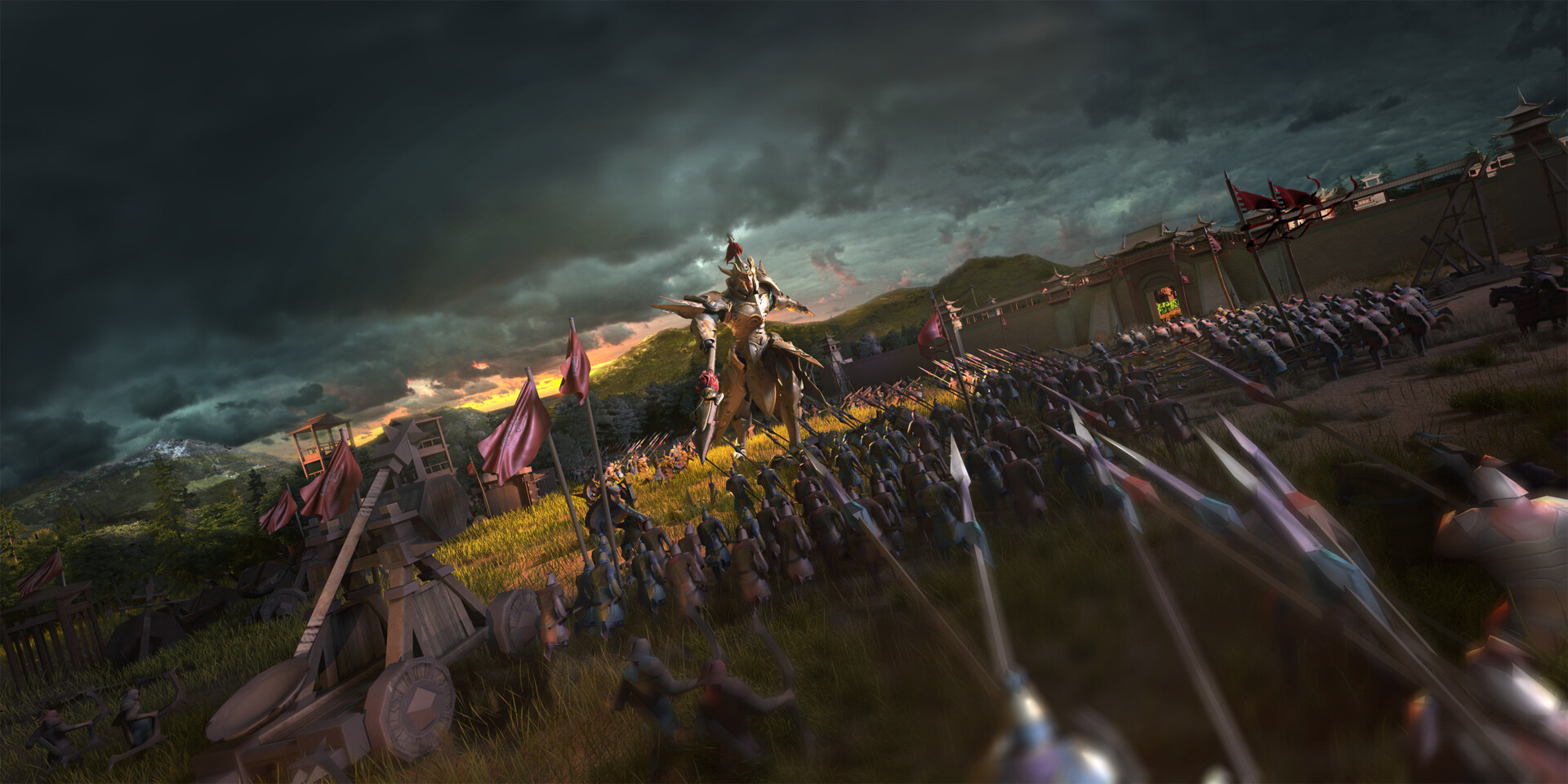 ArtStation - The siege is now in its eighteenth day