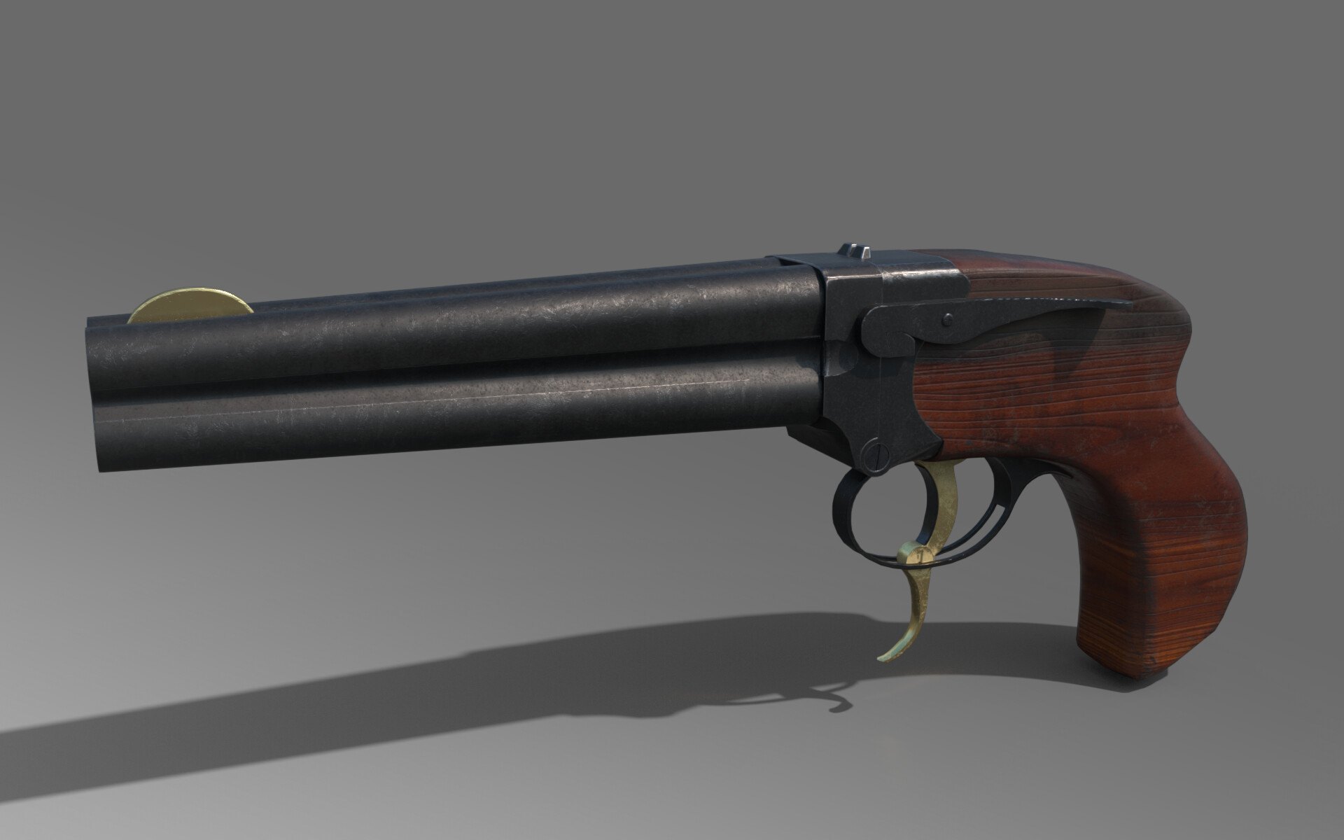 ArtStation - Charles Lancaster Pistol, Dan Paynter