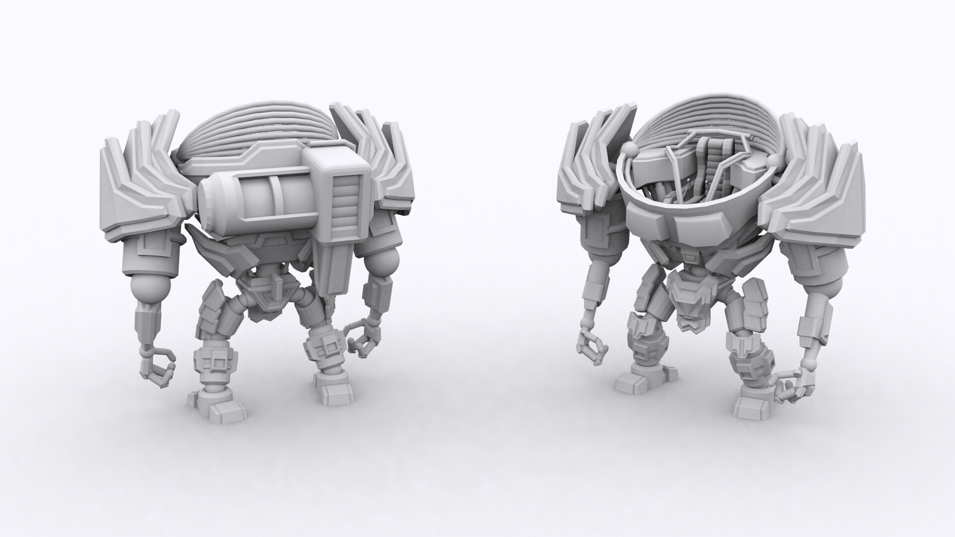 ArtStation - Simplistic Mech