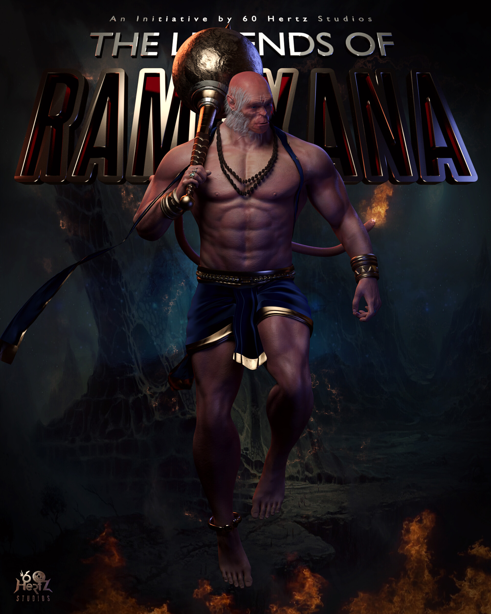 ArtStation - Lord Hanuman - The Legends of Ramayana