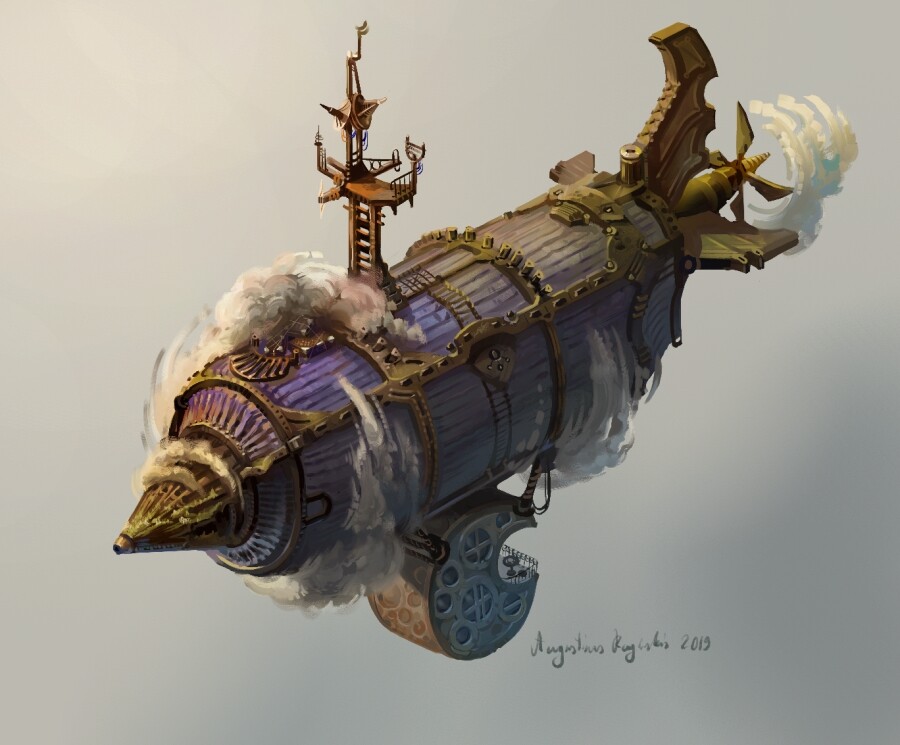 ArtStation - Blimp Time