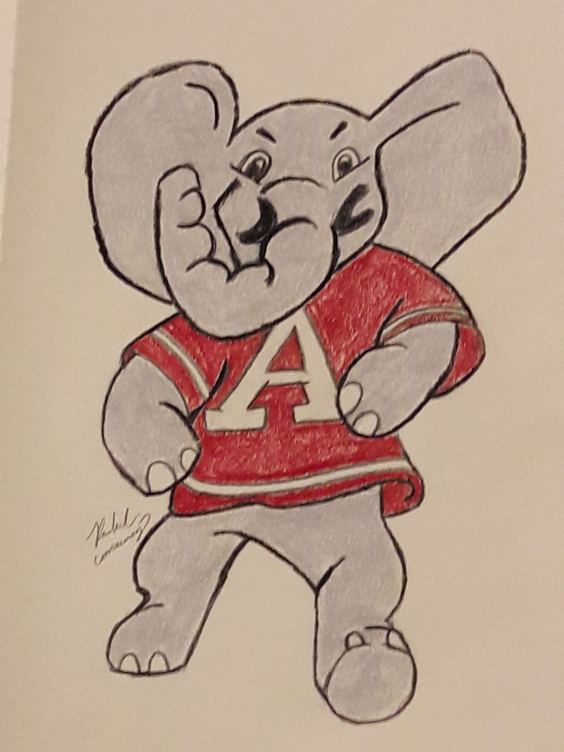 big al mascot coloring pages
