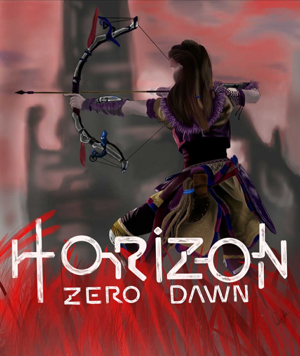 ArtStation - Horizon Zero Dawn Aloy Fan Art