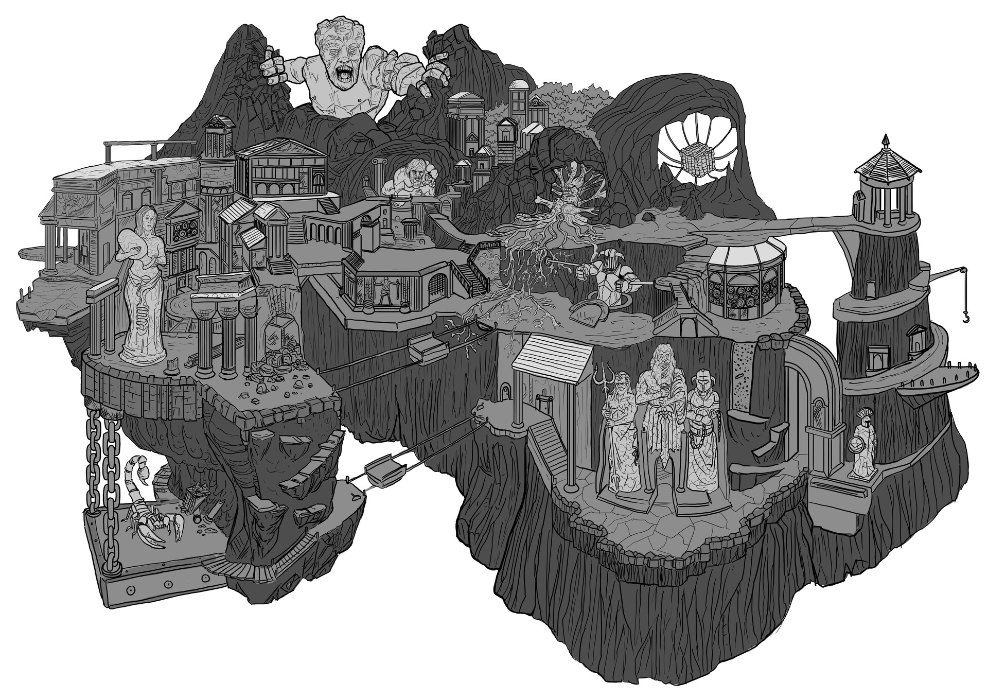 ArtStation - God of War 3 - Level Design