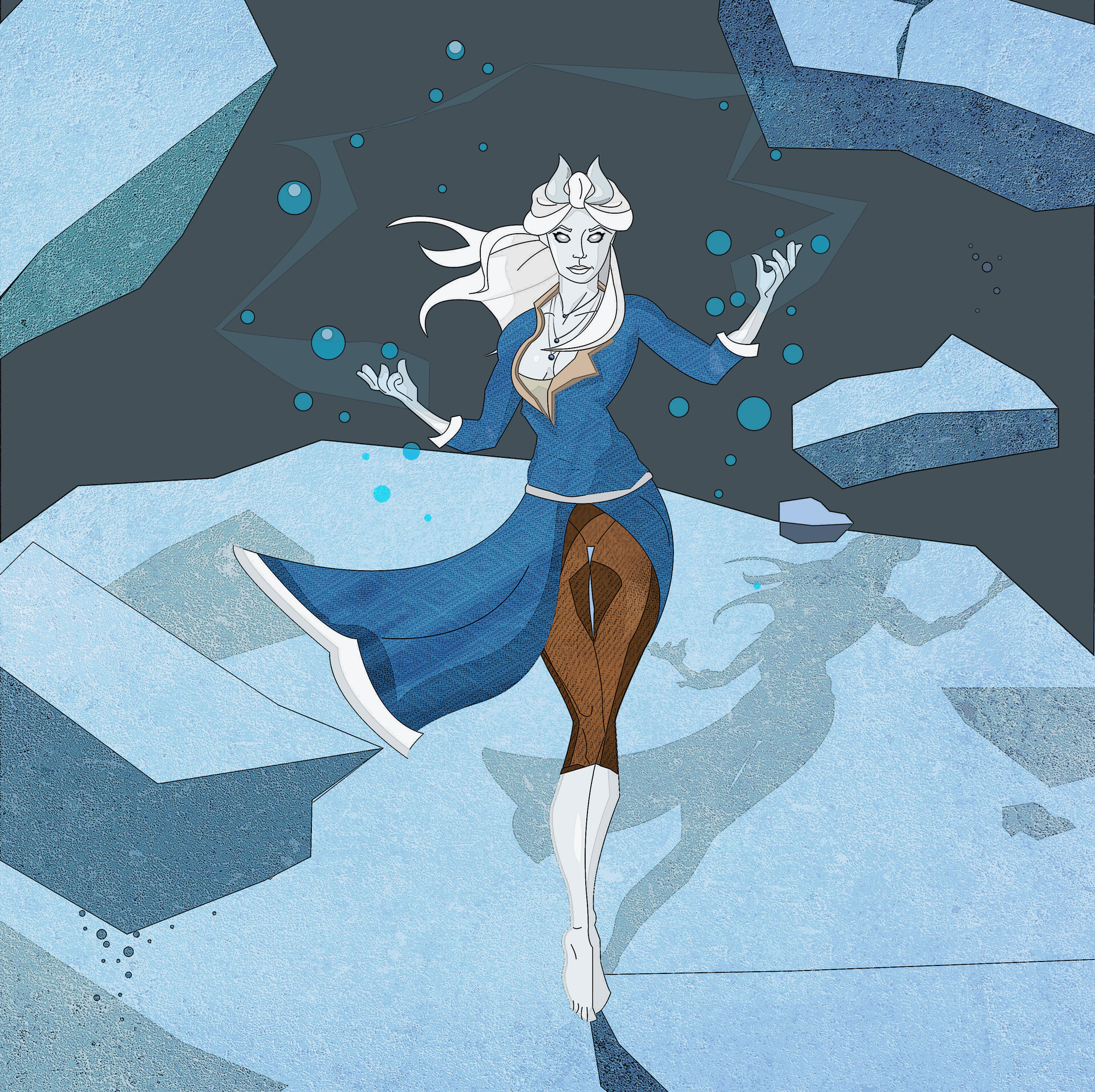 ArtStation - Ice Woman